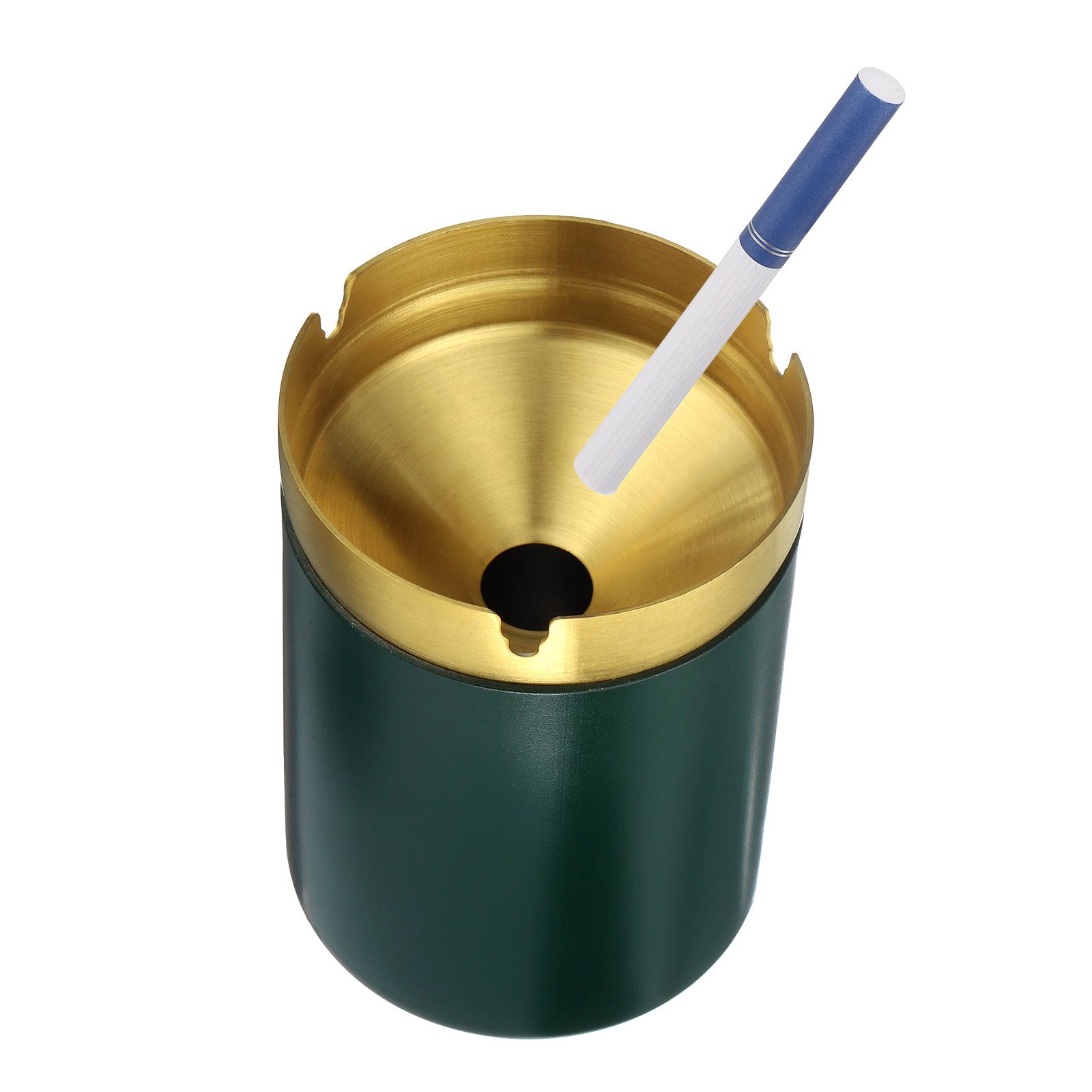 Unique Bargains Ashtray with Lid for Cigarette Stainless Steel ...