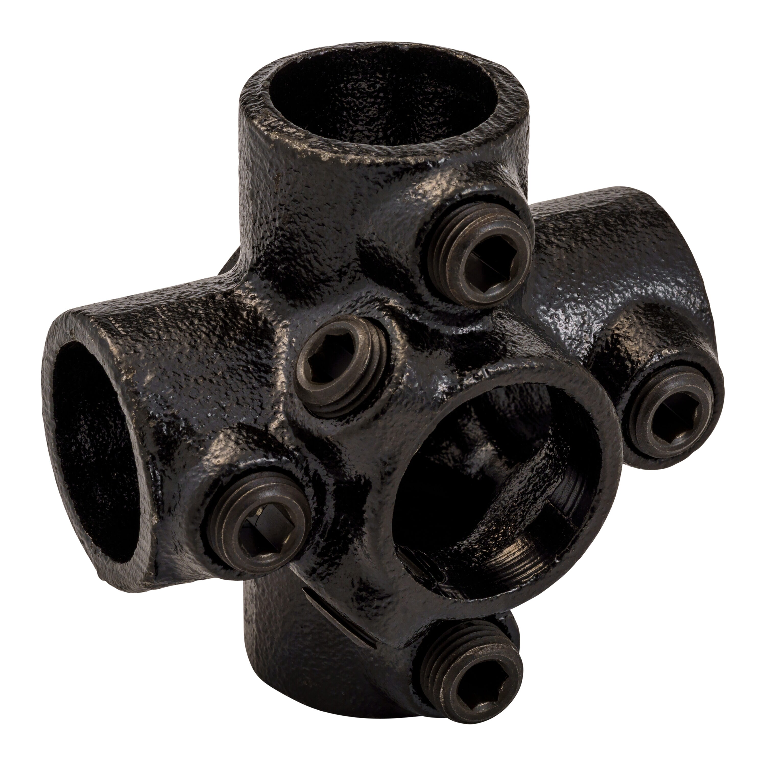 SteelTek 3/4-in Structural Black 4 Socket Cross in the Structural Pipe ...