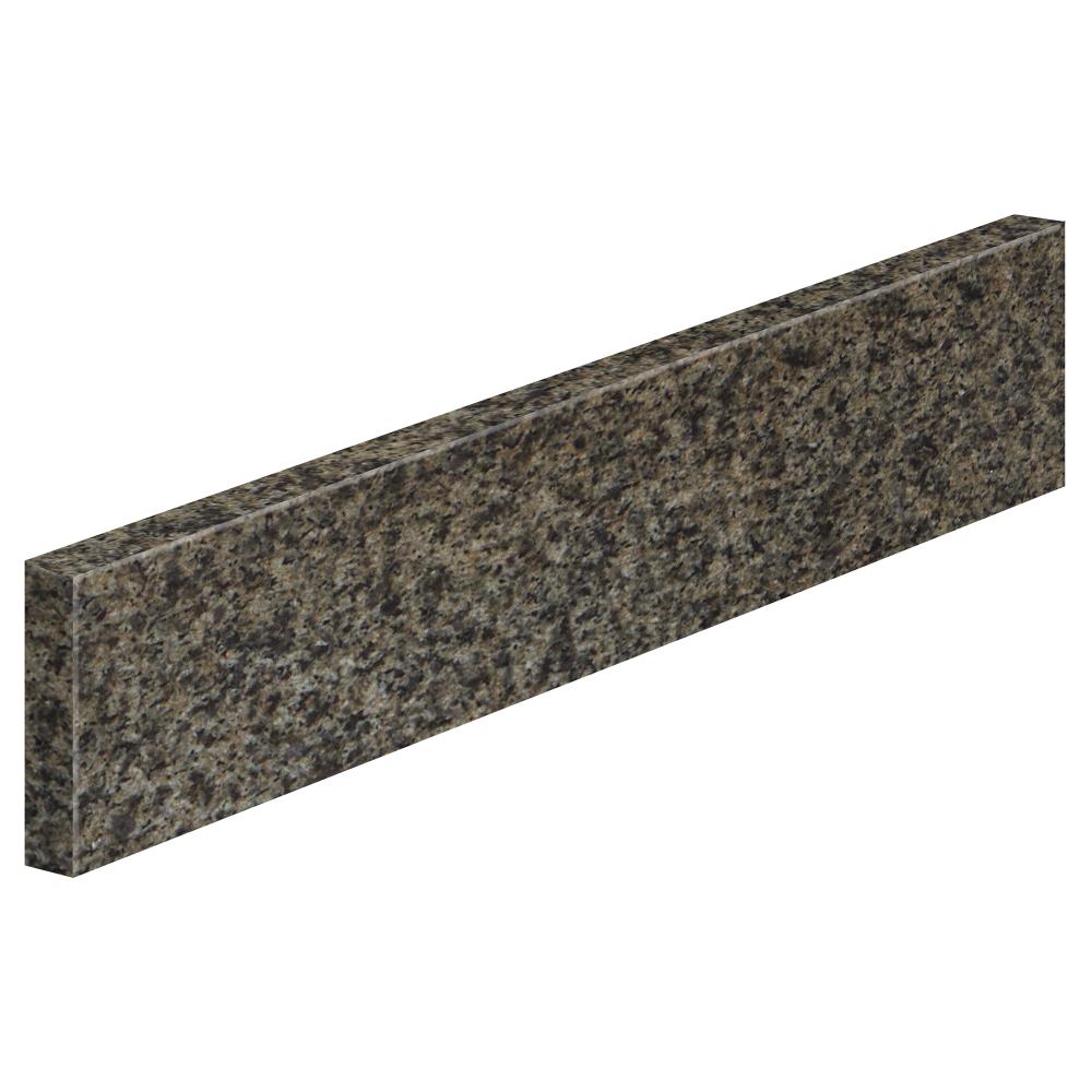MarCraft Essential 4-in H x 20-in L Quadro Granite Bathroom Side Splash ...