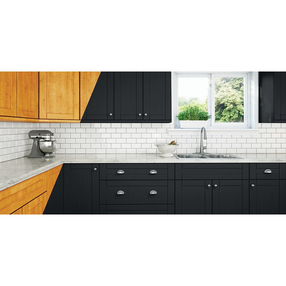 Lowes black kitchen cabinets store