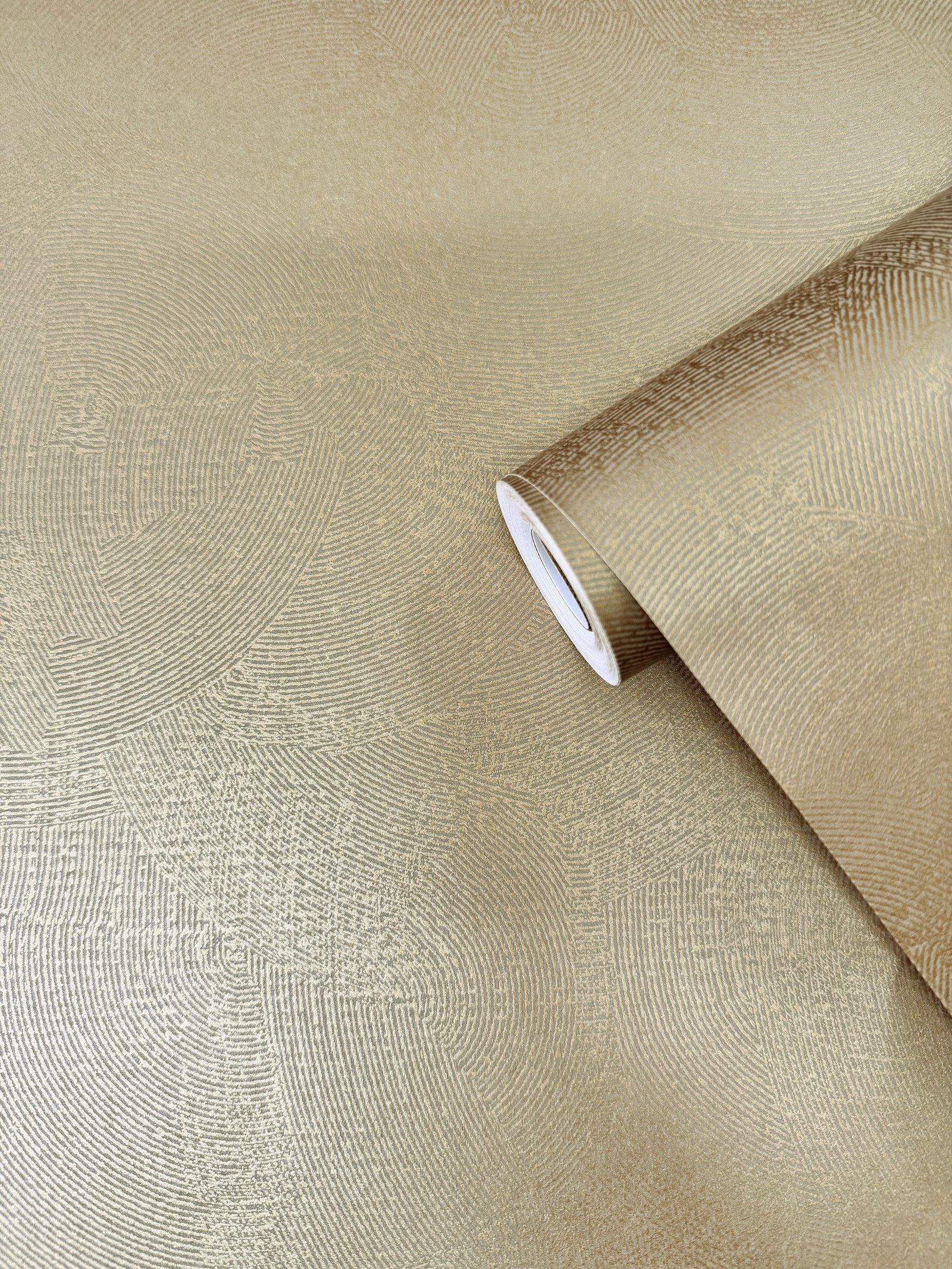 Galerie Zen Plaster Fan Gold Wallpaper DWP0366-02 in the Wallpaper ...