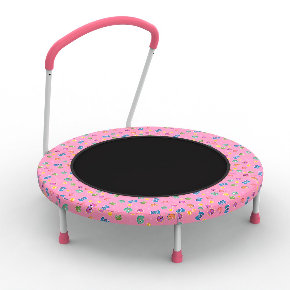 Wooakway 36 Inch Mini Trampoline for Kids Ages 1 6 Indoor Outdoor ...