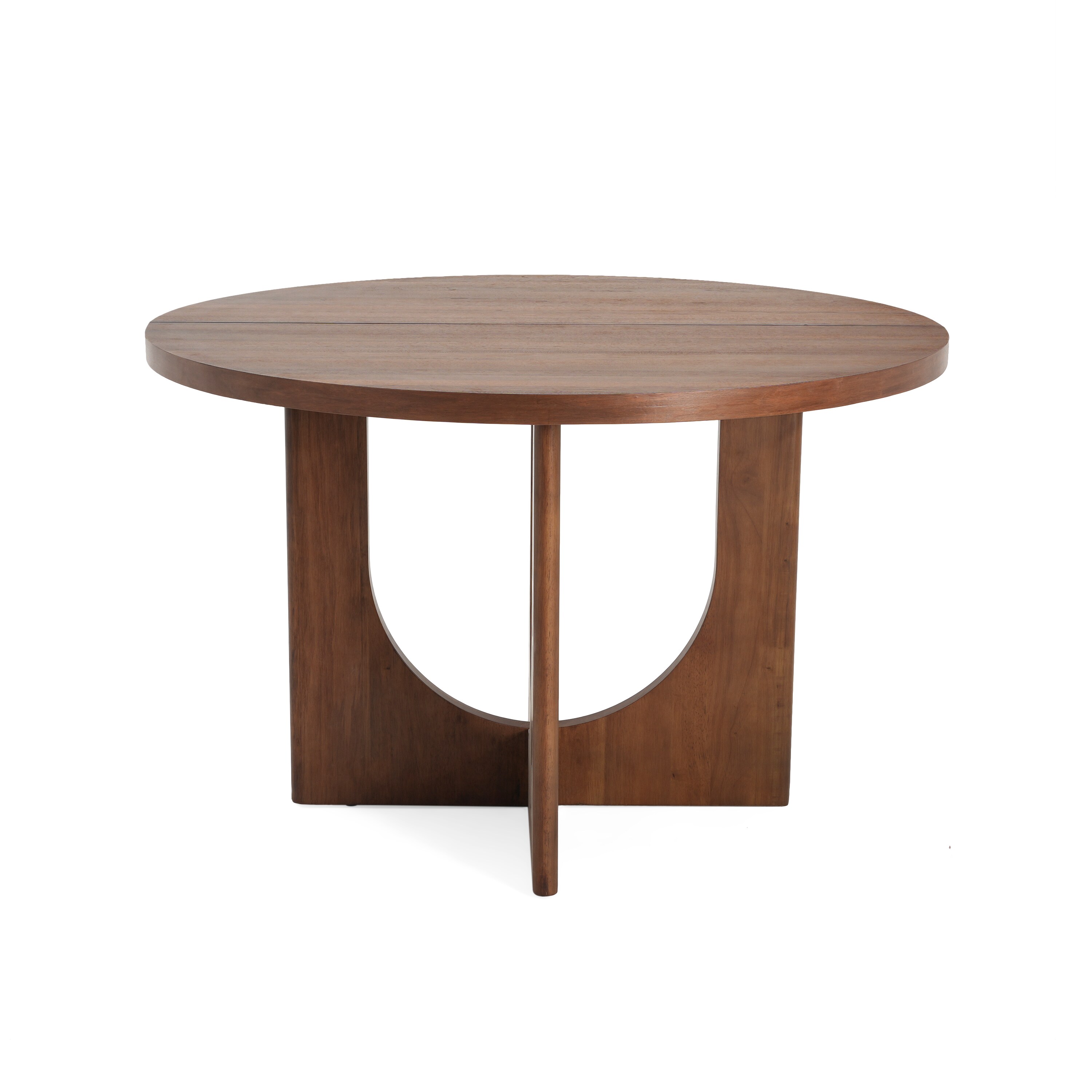 Christopher Knight Home 48-inch Round Dining Table-Walnut Finish in the ...