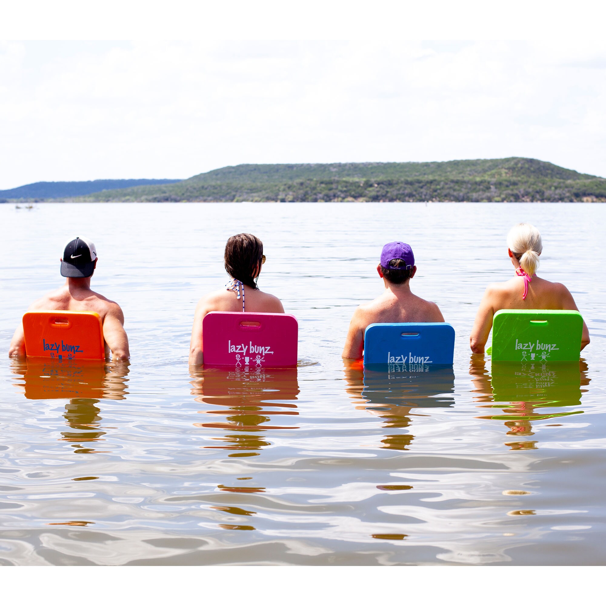 TRC Recreation Lazy Bunz Foam Saddle Swimming Lounger Pool Float in the ...