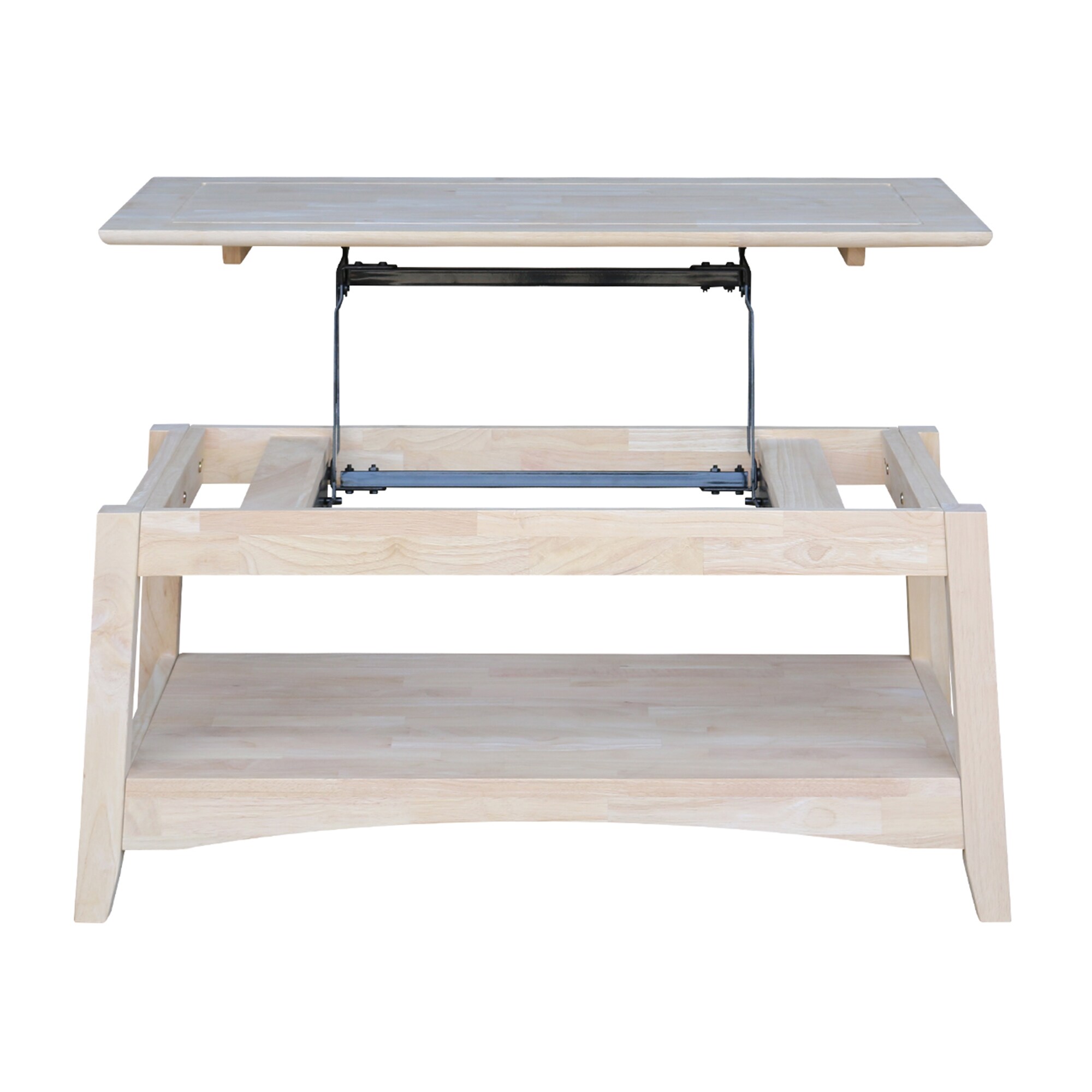 Unfinished lift top coffee table store