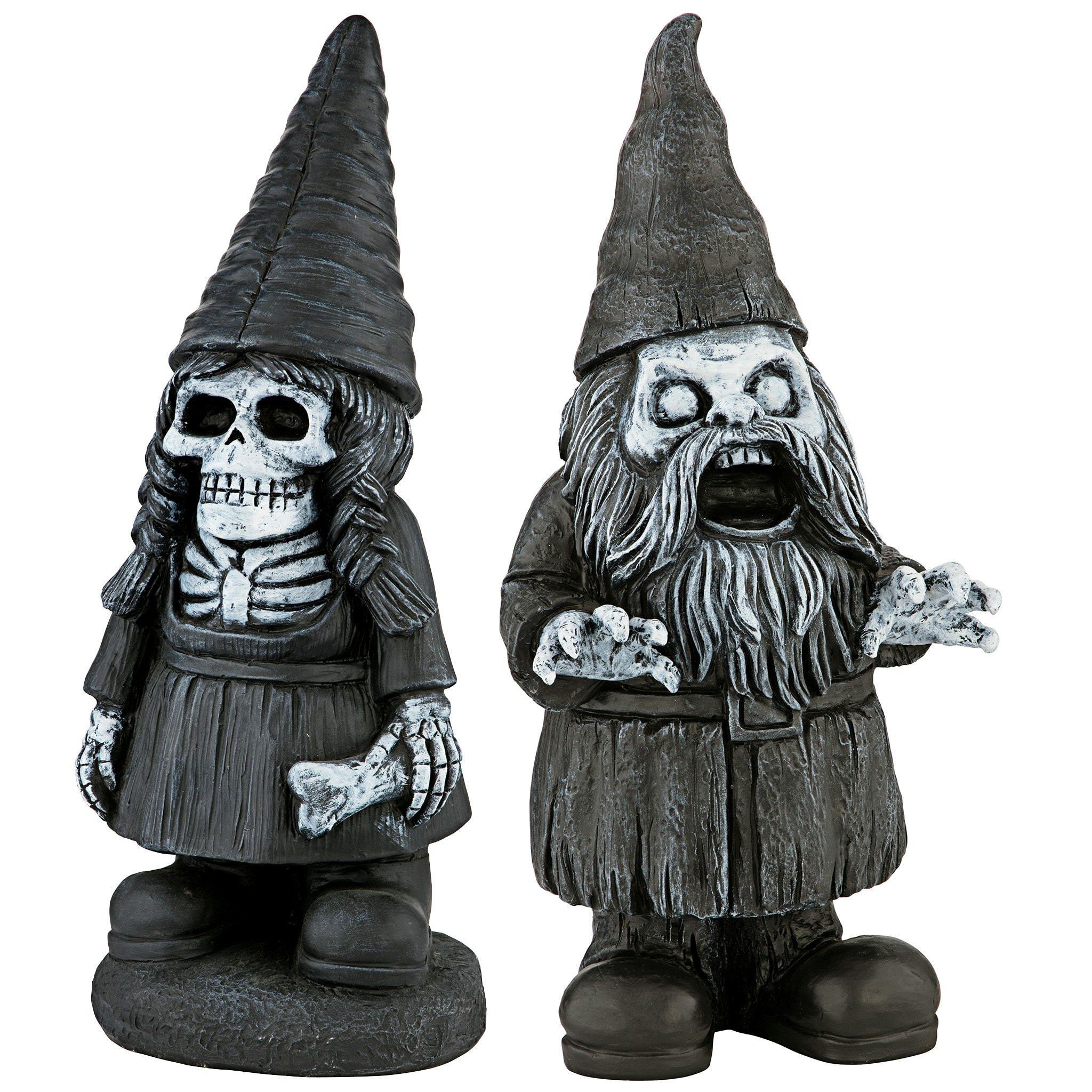 Design Toscano 15.5-in Freestanding Gnome Figurine Sculpture in the ...