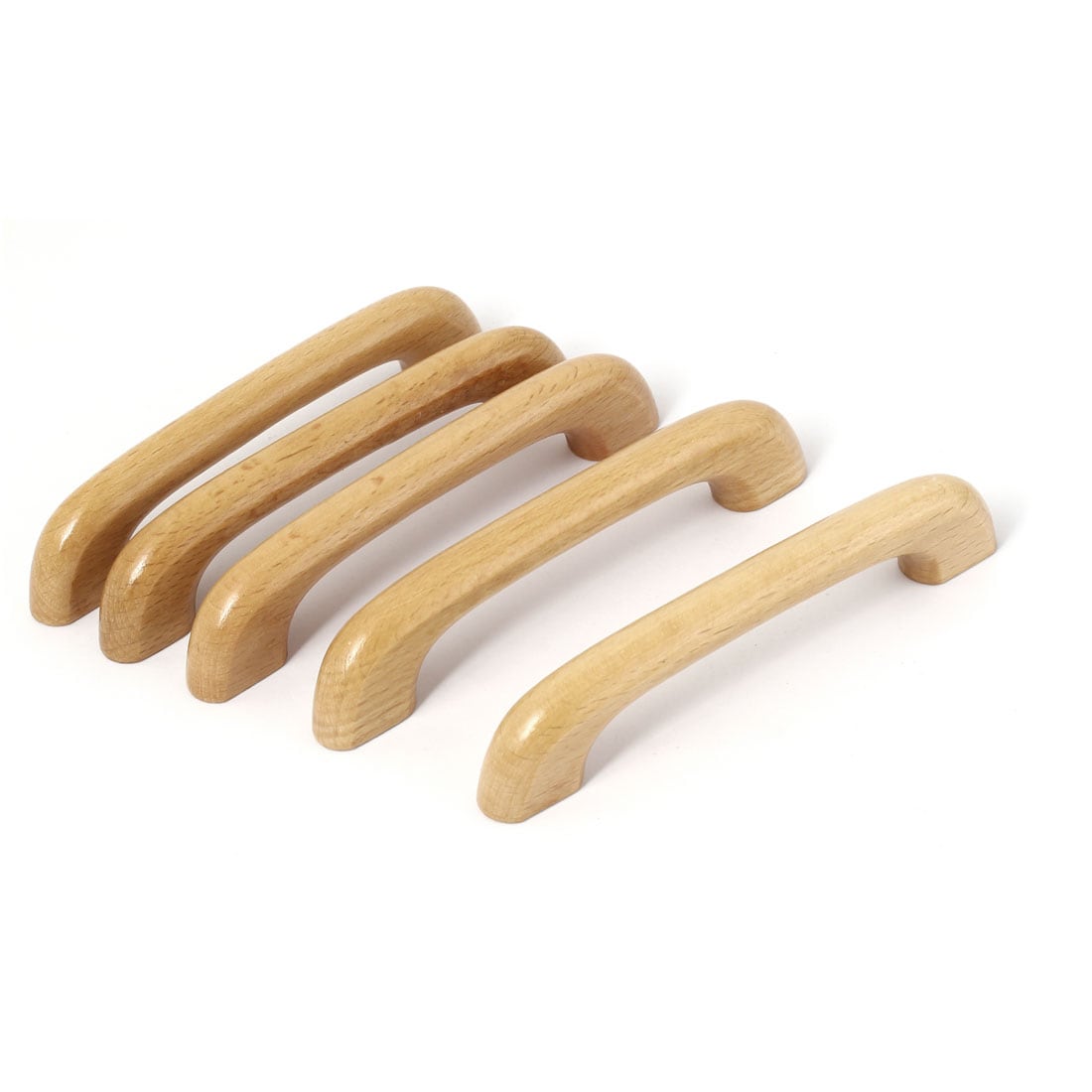 Unique Bargains 96mm Hole Spacing Screw Fixing Wooden Wood Pull Handles ...