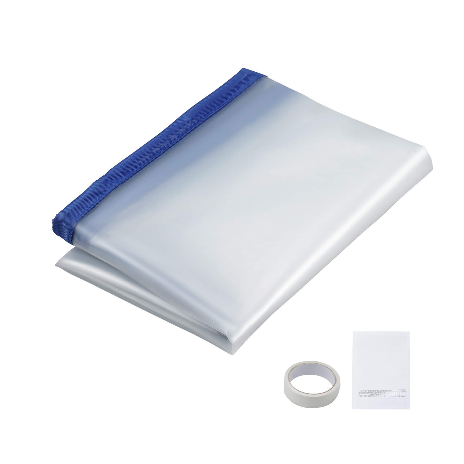 VEVOR Dust Barrier 7.5 x 4 ft Dust Barrier Door Kit PE Construction ...