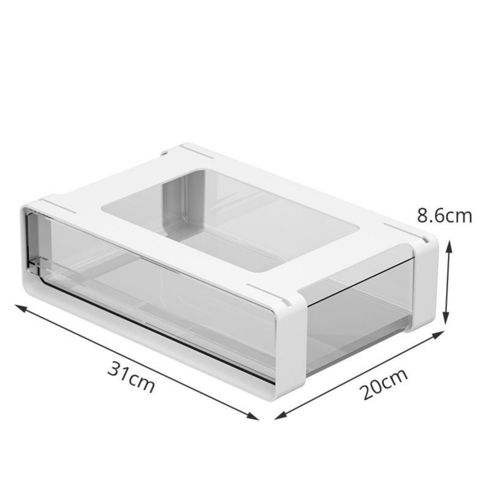 Qeetex Underwear Storage Pull Out Under Cabinet Drawer Organizer Slide ...