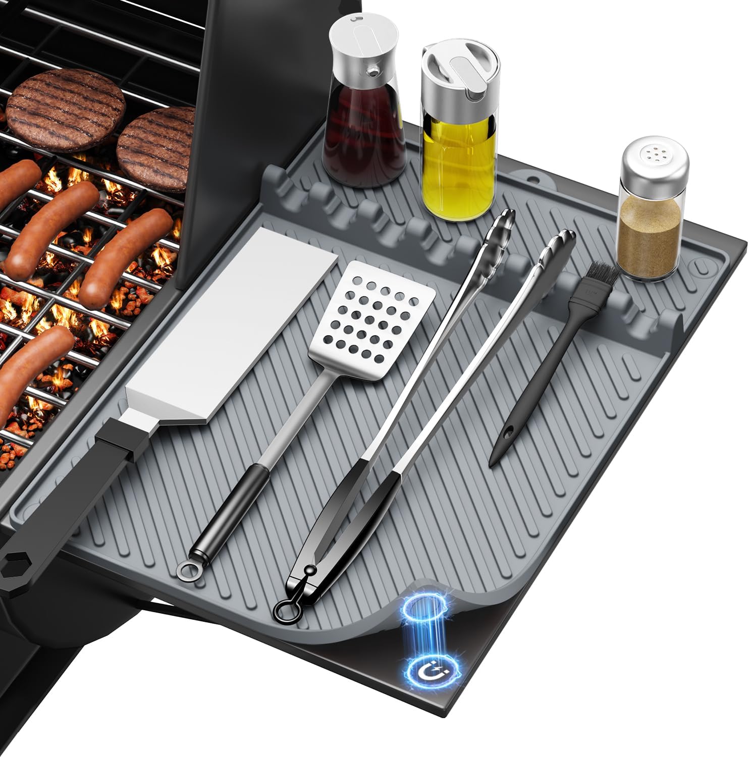 Protebox Silicone Griddle Mat for Blackstone Magnetic Silicone Grill ...