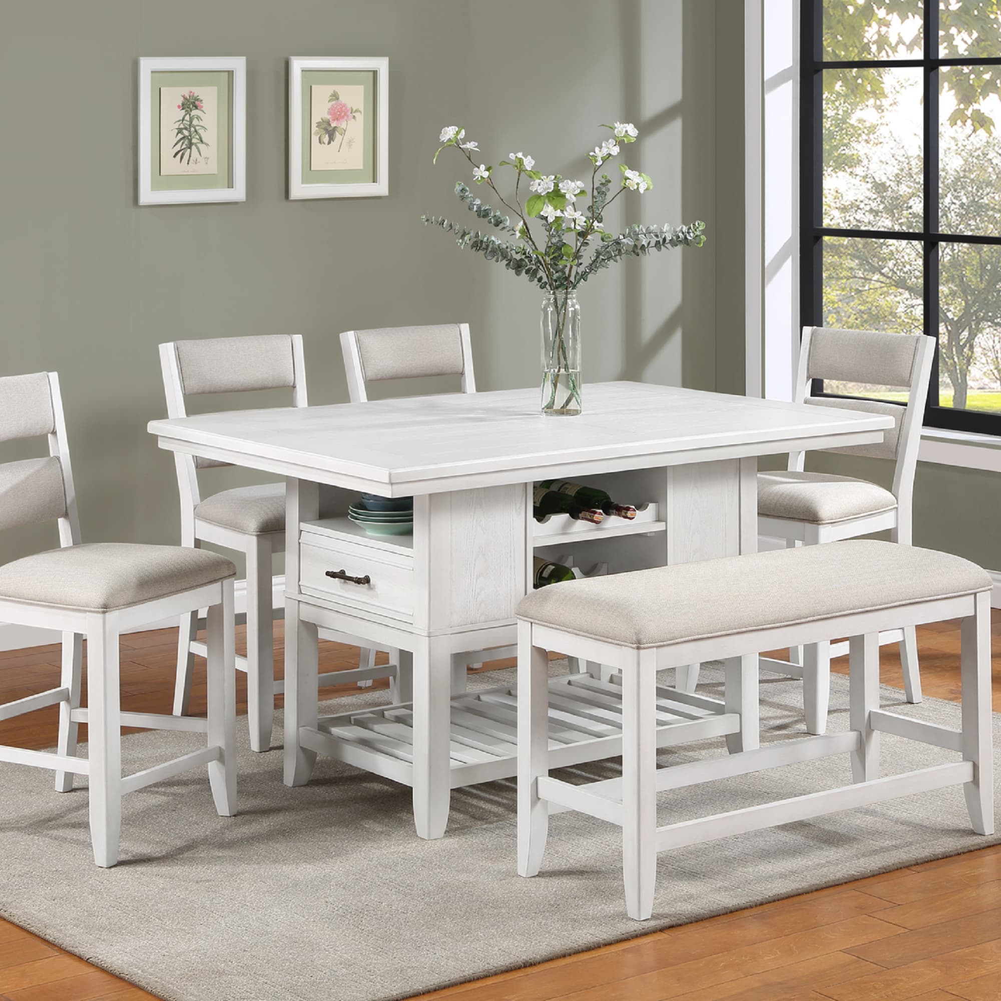 Lycvki Casual Dark Gray Accent Bench 49-in x 17-in x 20-in in the ...