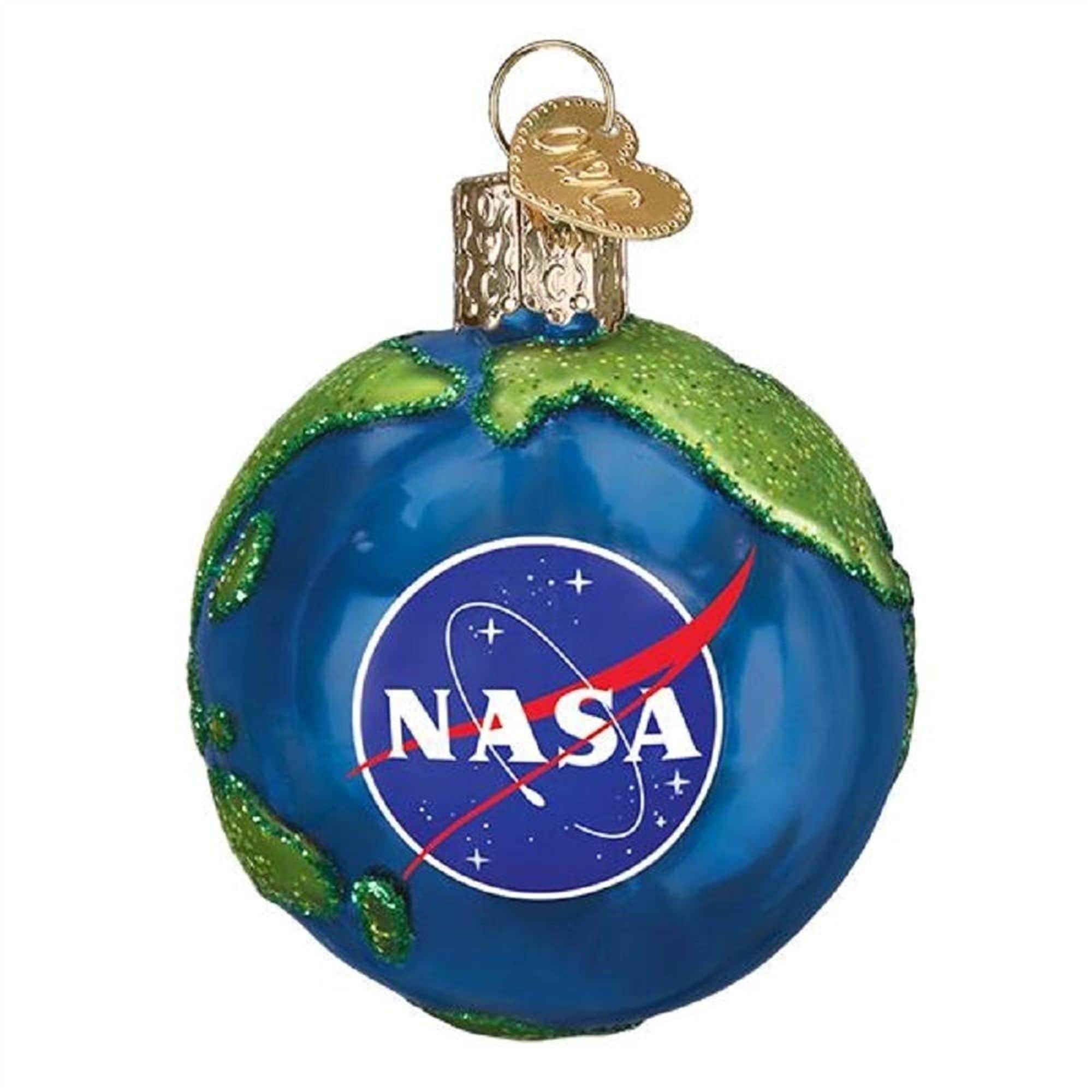 Old World Christmas Glass Blown Ornament for Christmas Tree - NASA ...