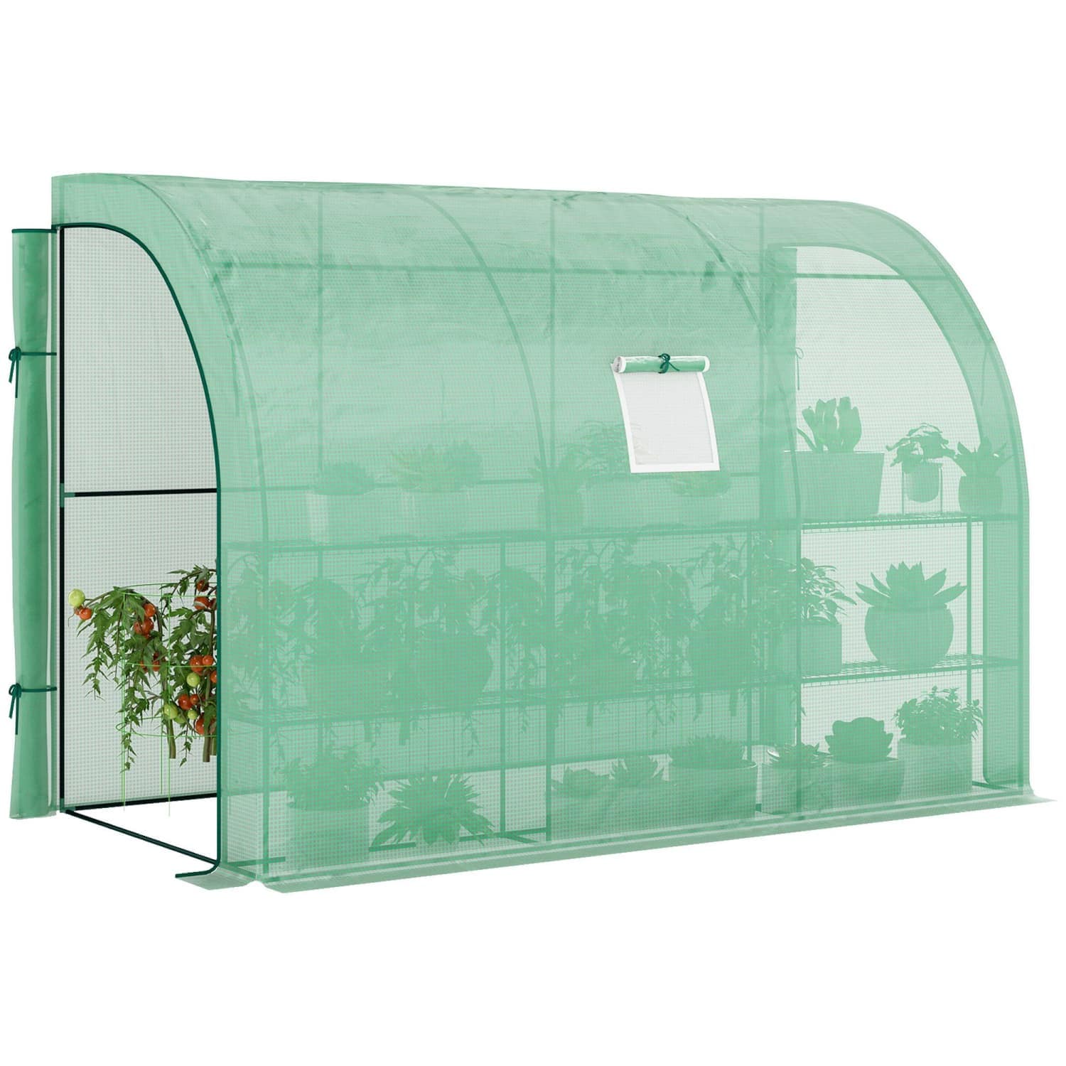 6.98-Foot-Tall Greenhouses & Accessories at Lowes.com