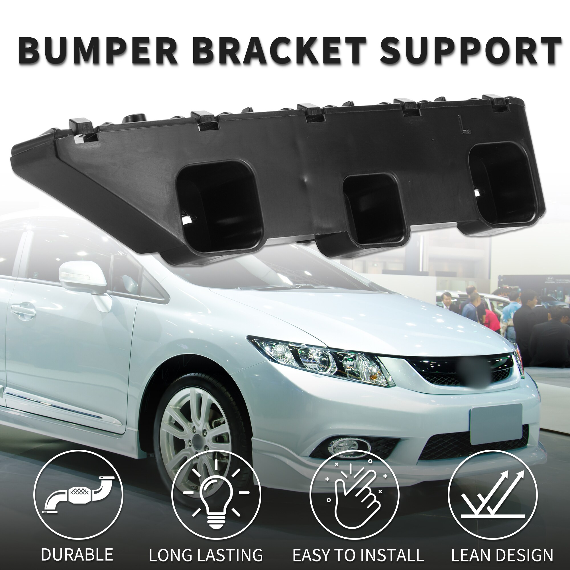 Unique Bargains Bumper Support Bracket for Nissan Pathfinder 2013-2019 ...