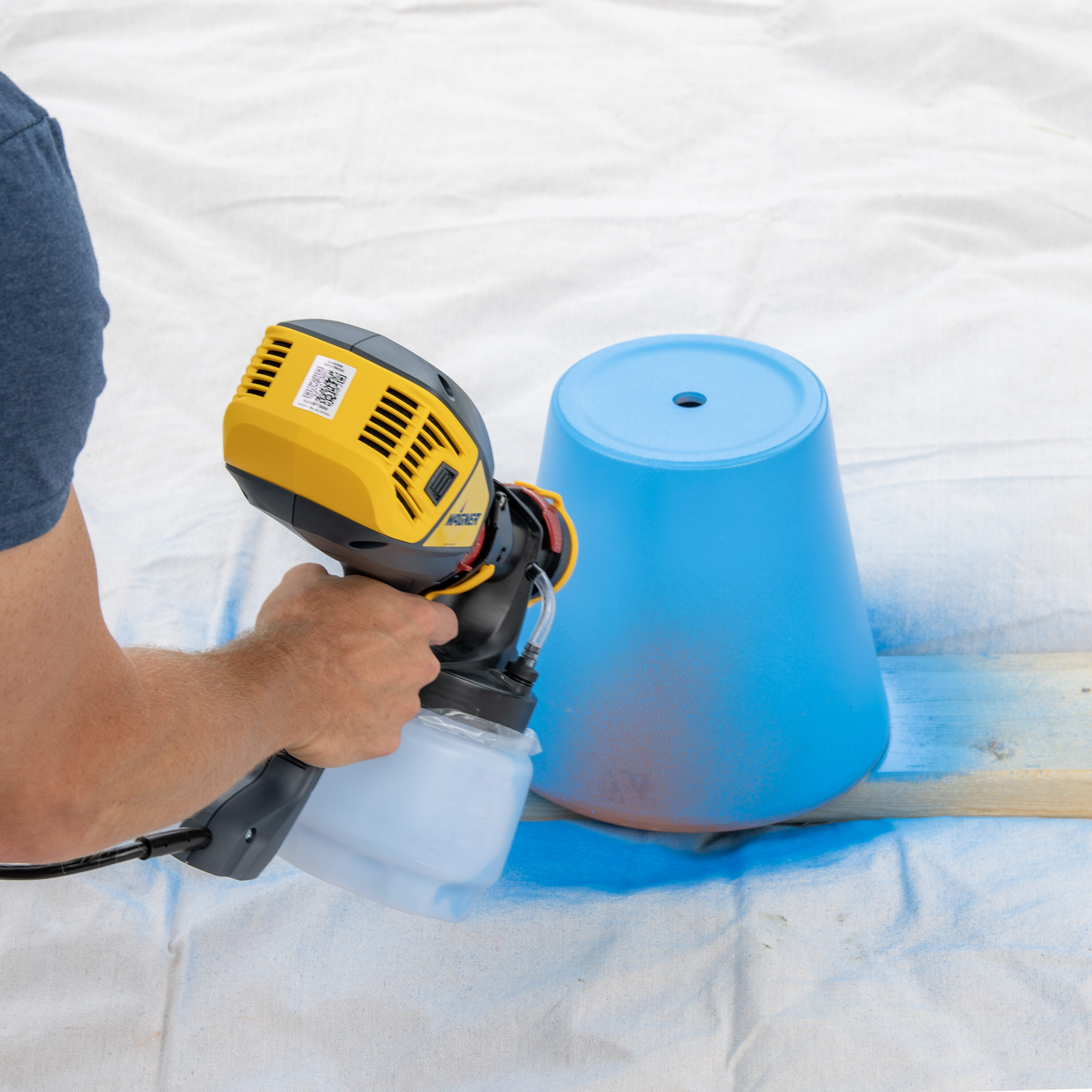 Wagner FLEXiO 1500 Electric Handheld HVLP Paint Sprayer (Compatible ...