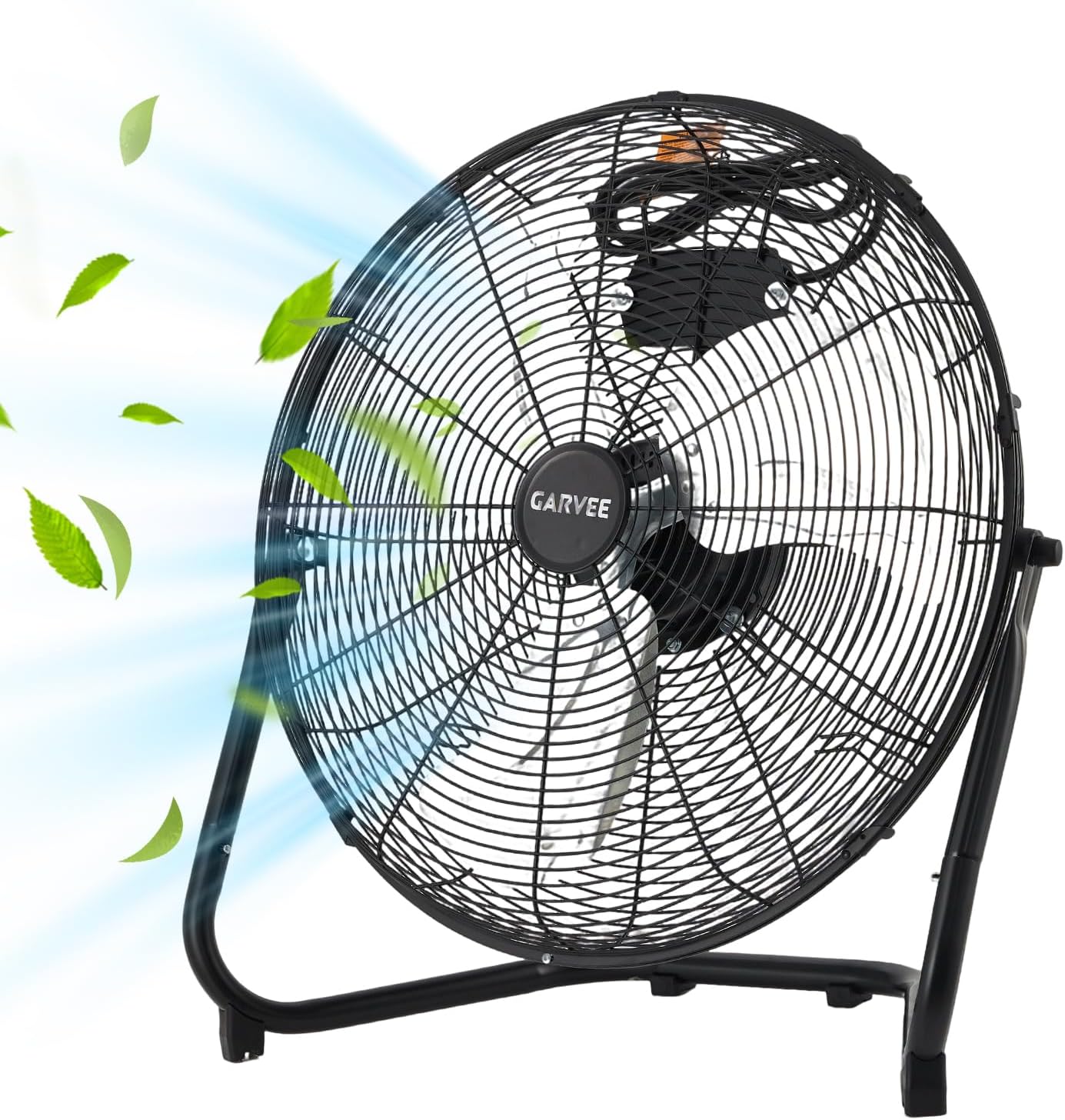 GarveeLife 12 Inch High Velocity Floor Fan With 2000 Cfm Airflow 380w ...