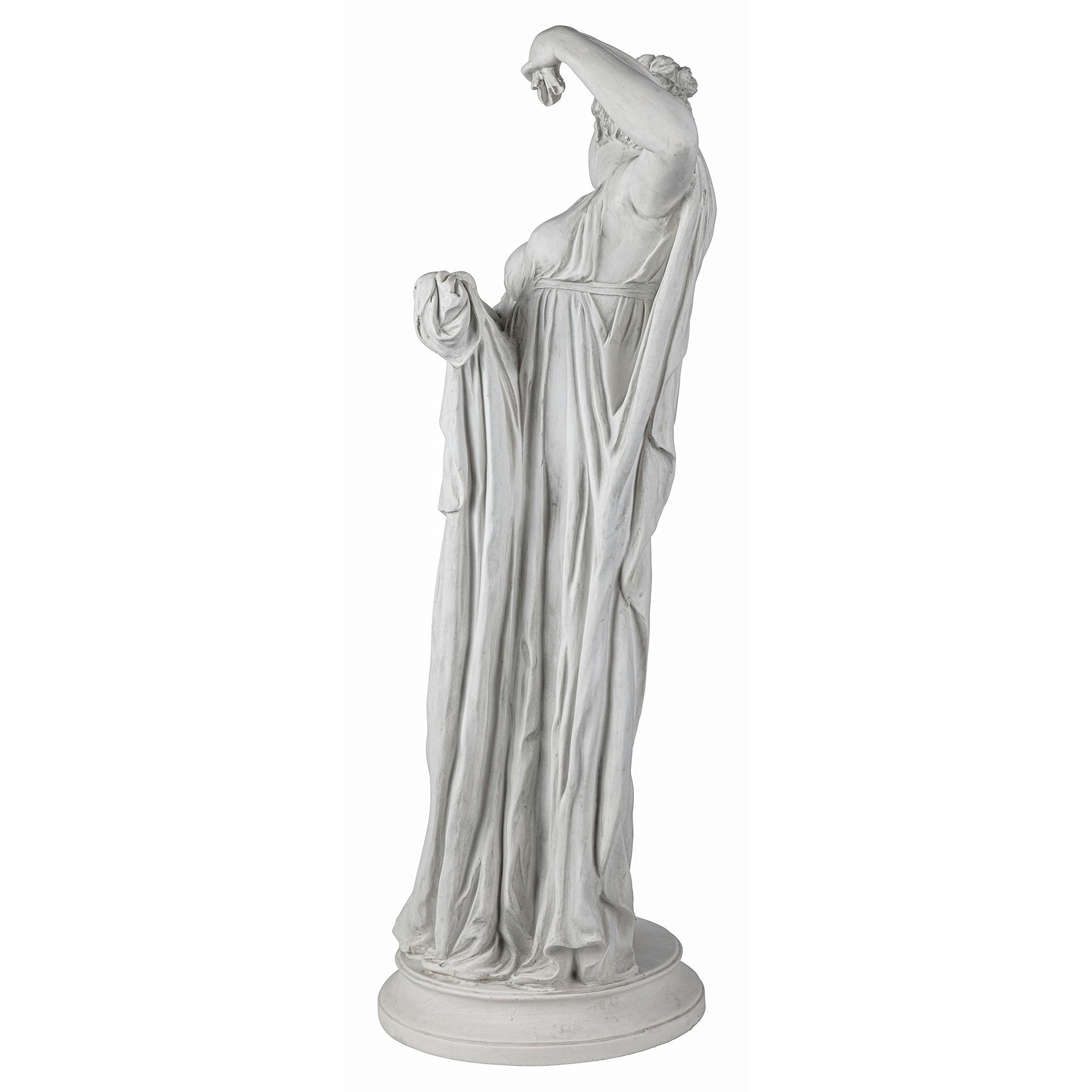 Design Toscano 36-in H x 11-in W Off-white People Garden Statue at ...