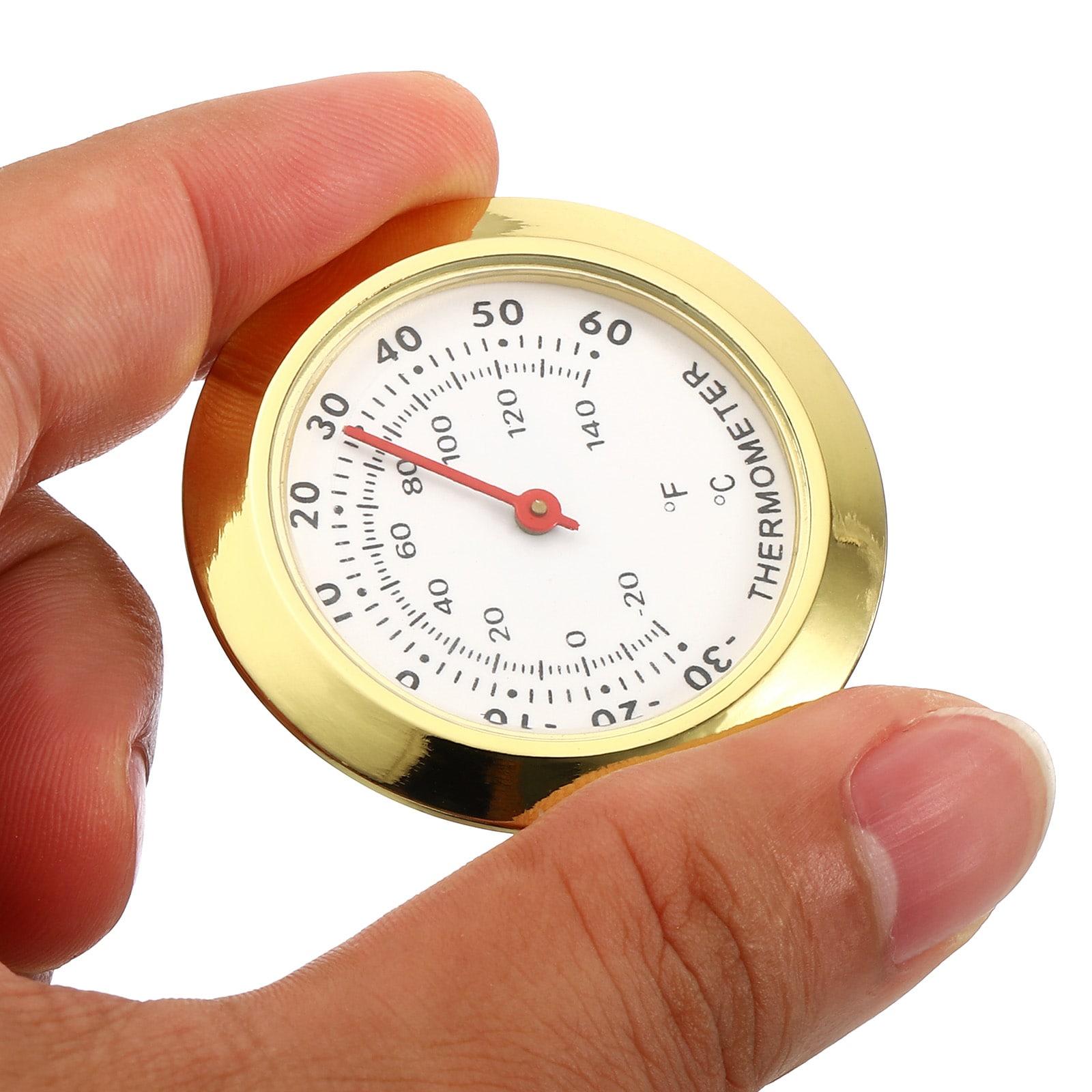 PATIKIL 1.69Inch Mini Indoor Outdoor Thermometer Temperature Monitor ...