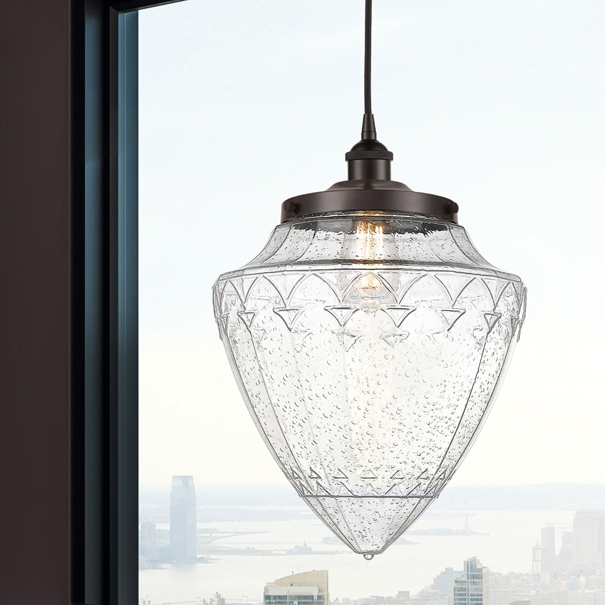 Innovations Lighting Edison Cone - 1 Light 8 in. Cord Hung Mini Pendant ...