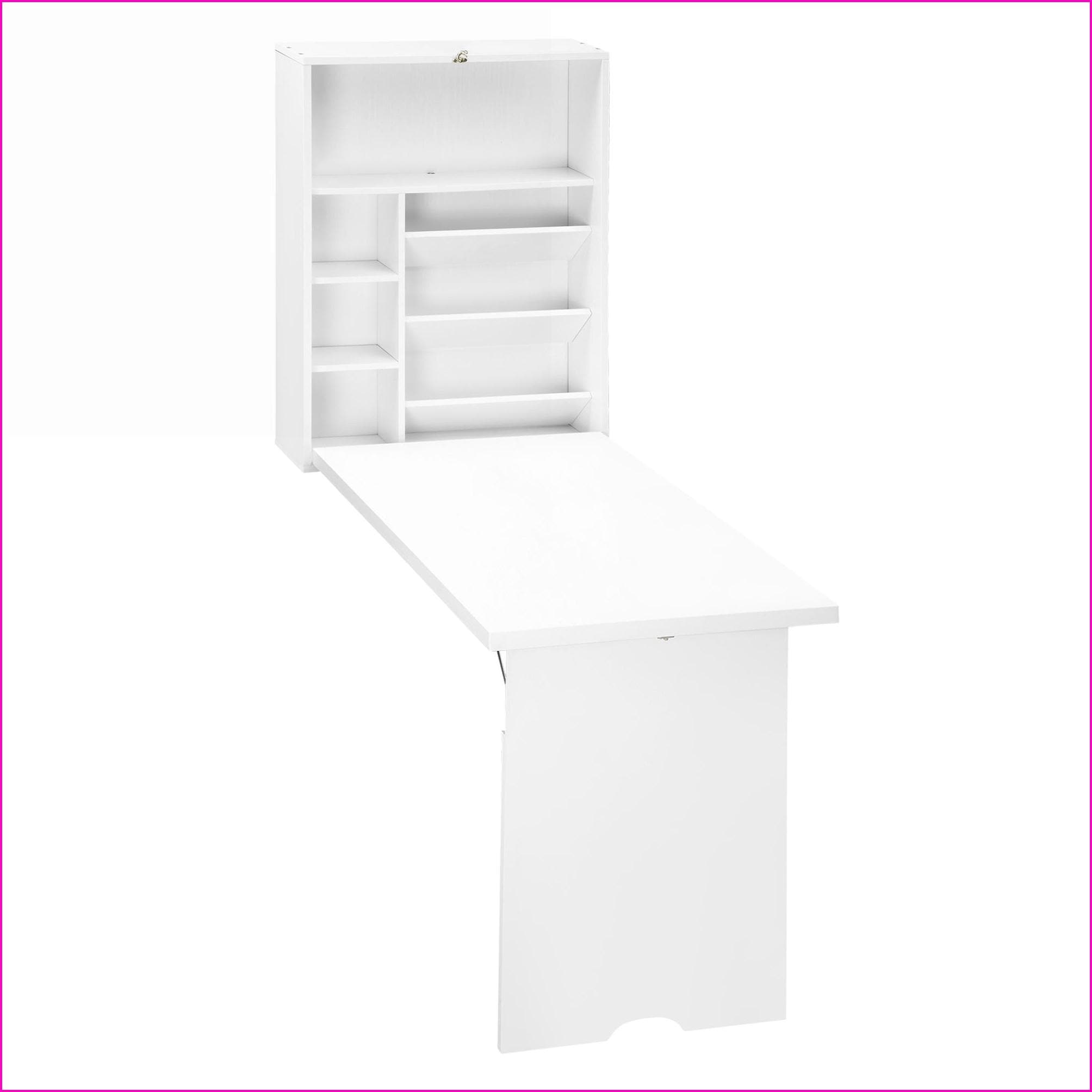 SunJet Desks Modern WallMounted FoldOut Convertible Desk with Storage ...