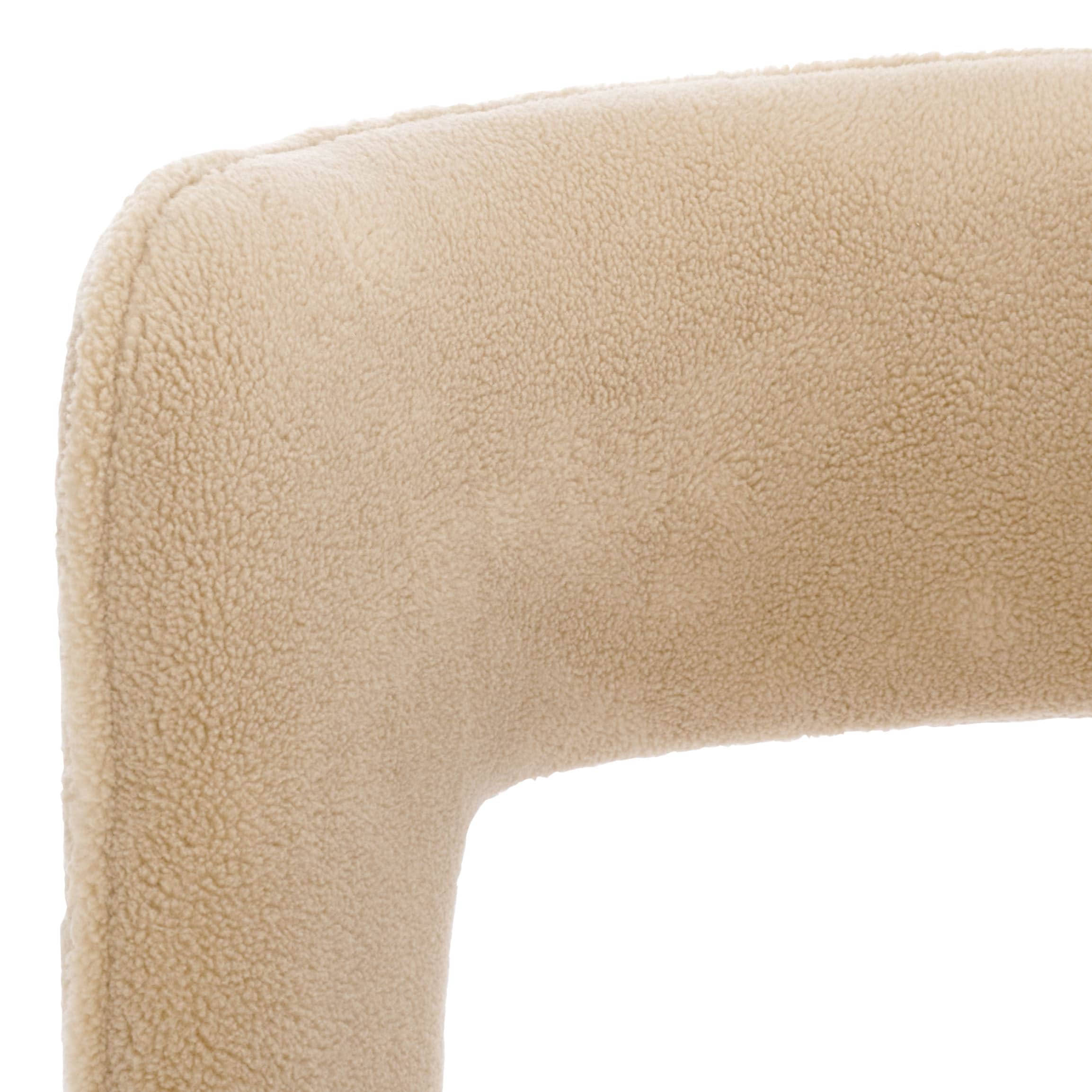 Safavieh Jojo 23.2-in W Modern Beige Wool Barrel Chair in the Chairs ...