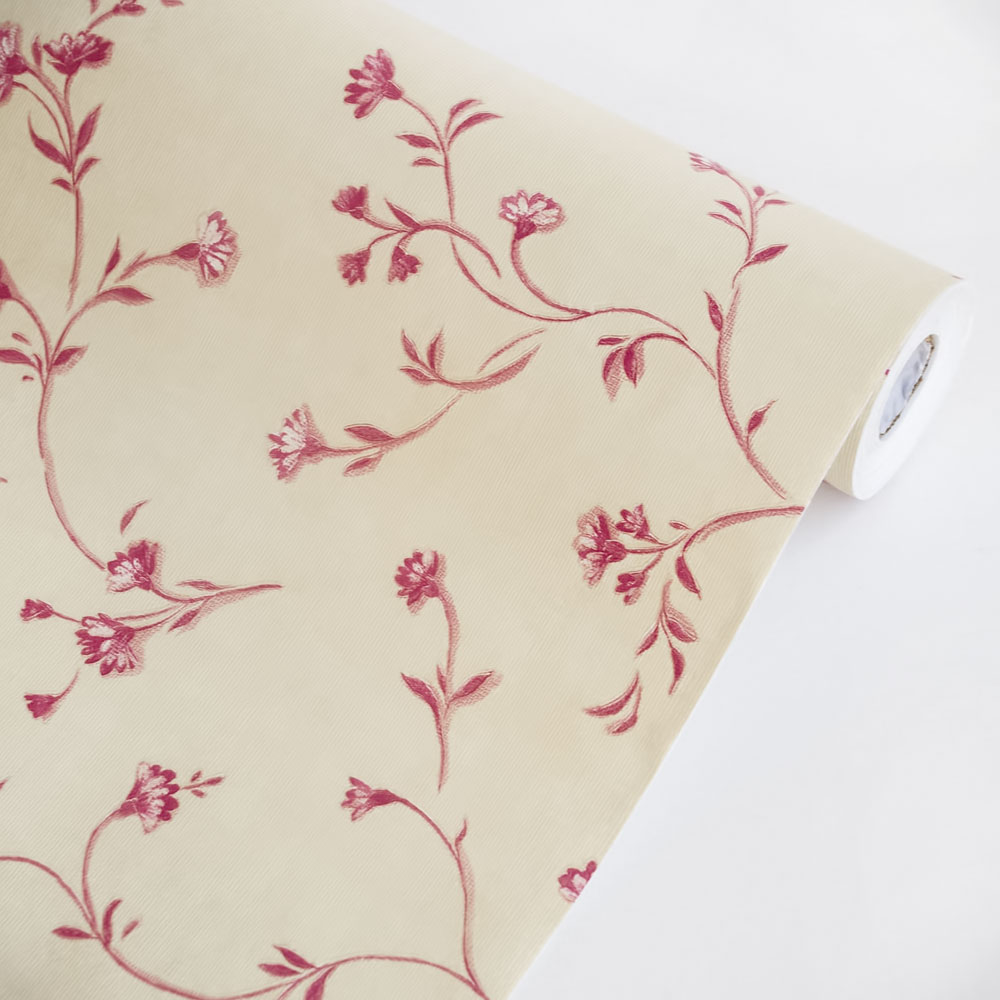Slickblue Beige Finish Vinyl Self-Adhesive Wallpaper - 48 sq ft per ...