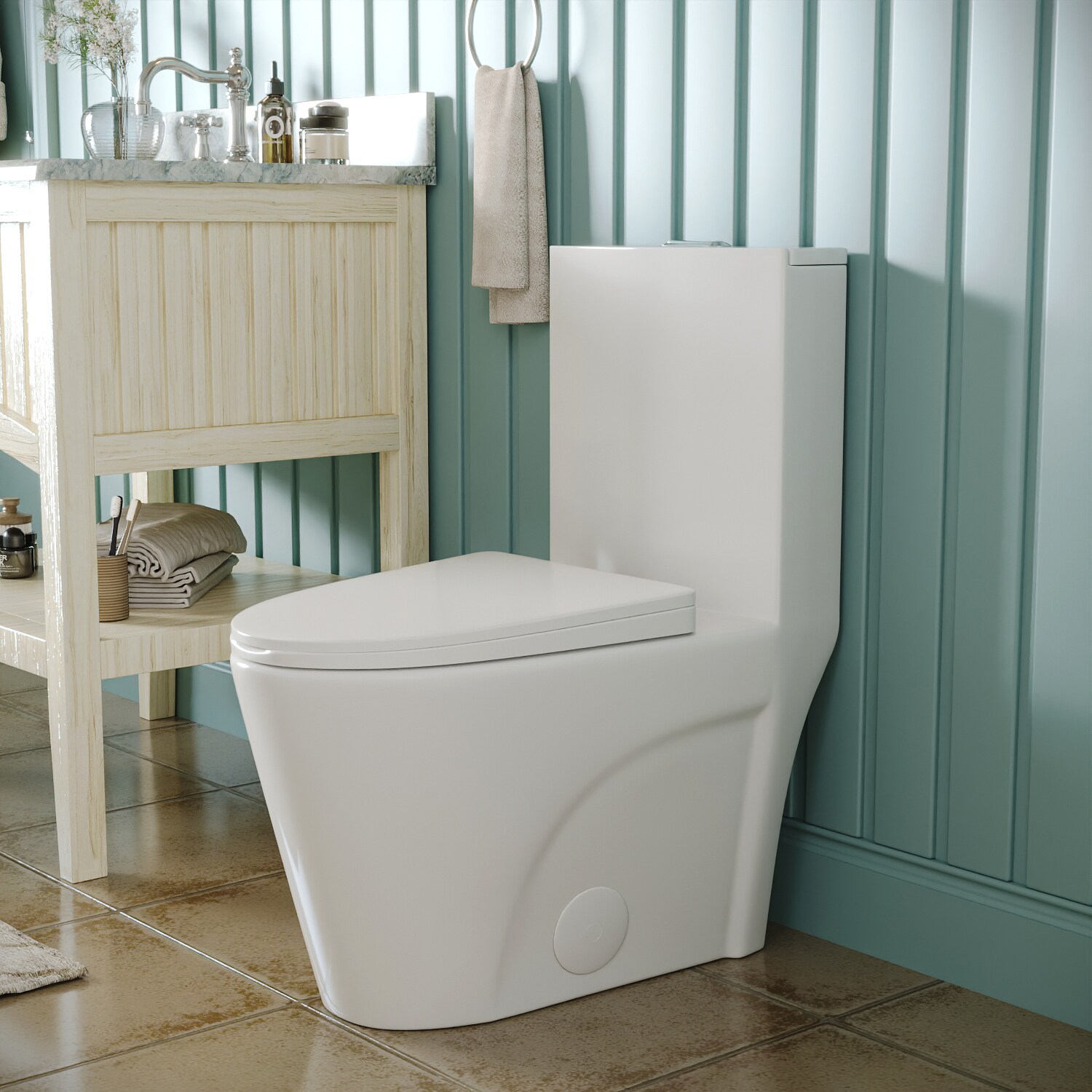 Ace White Toilets & Toilet Seats at Lowes.com