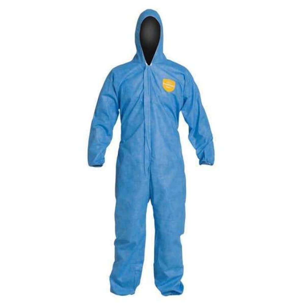DuPont 10 Coverall. Standard Fit Hood. Elastic Wrists and Ankles ...