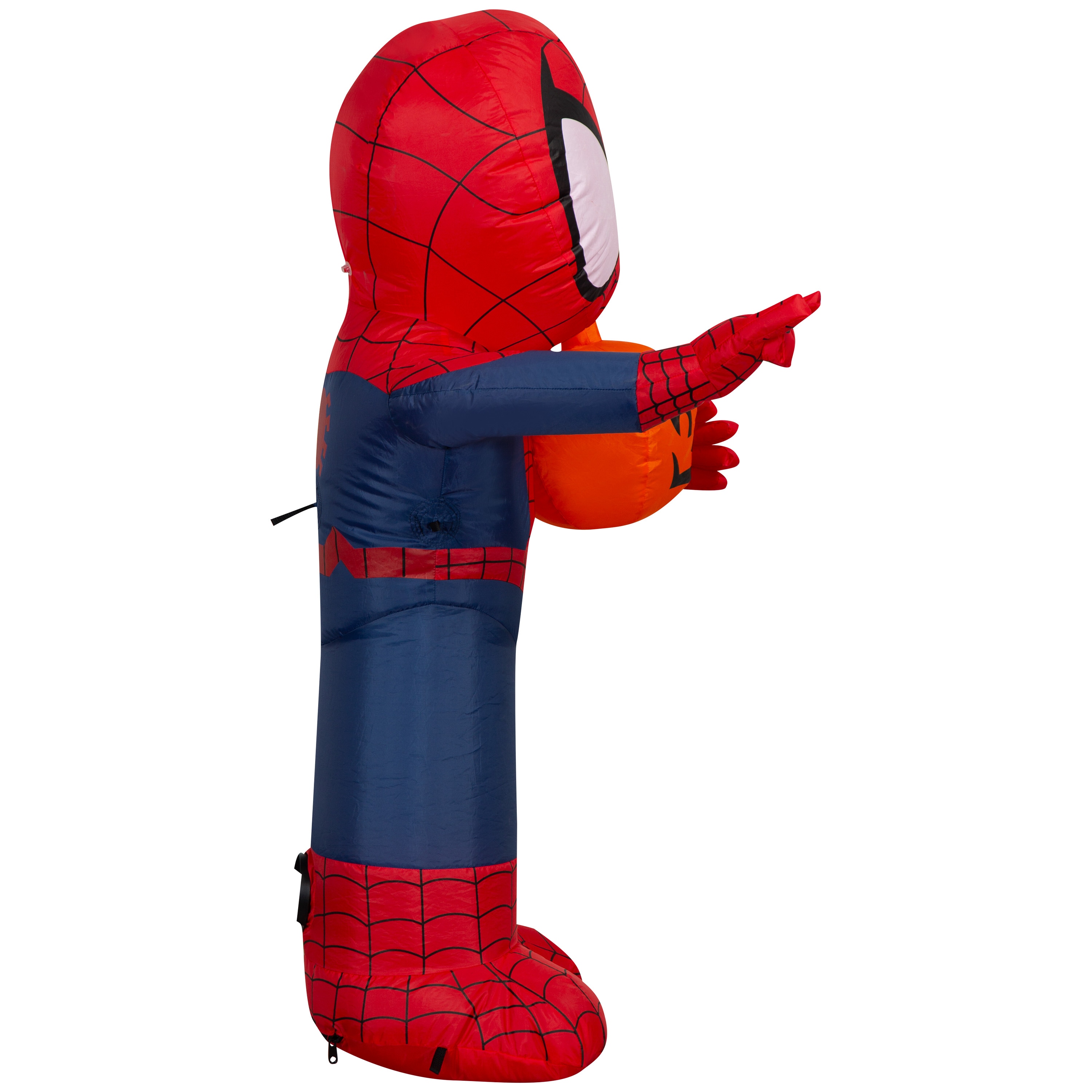 Gemmy 3.5-ft Yard stake Lighted Marvel Spider-Man Inflatable in the ...