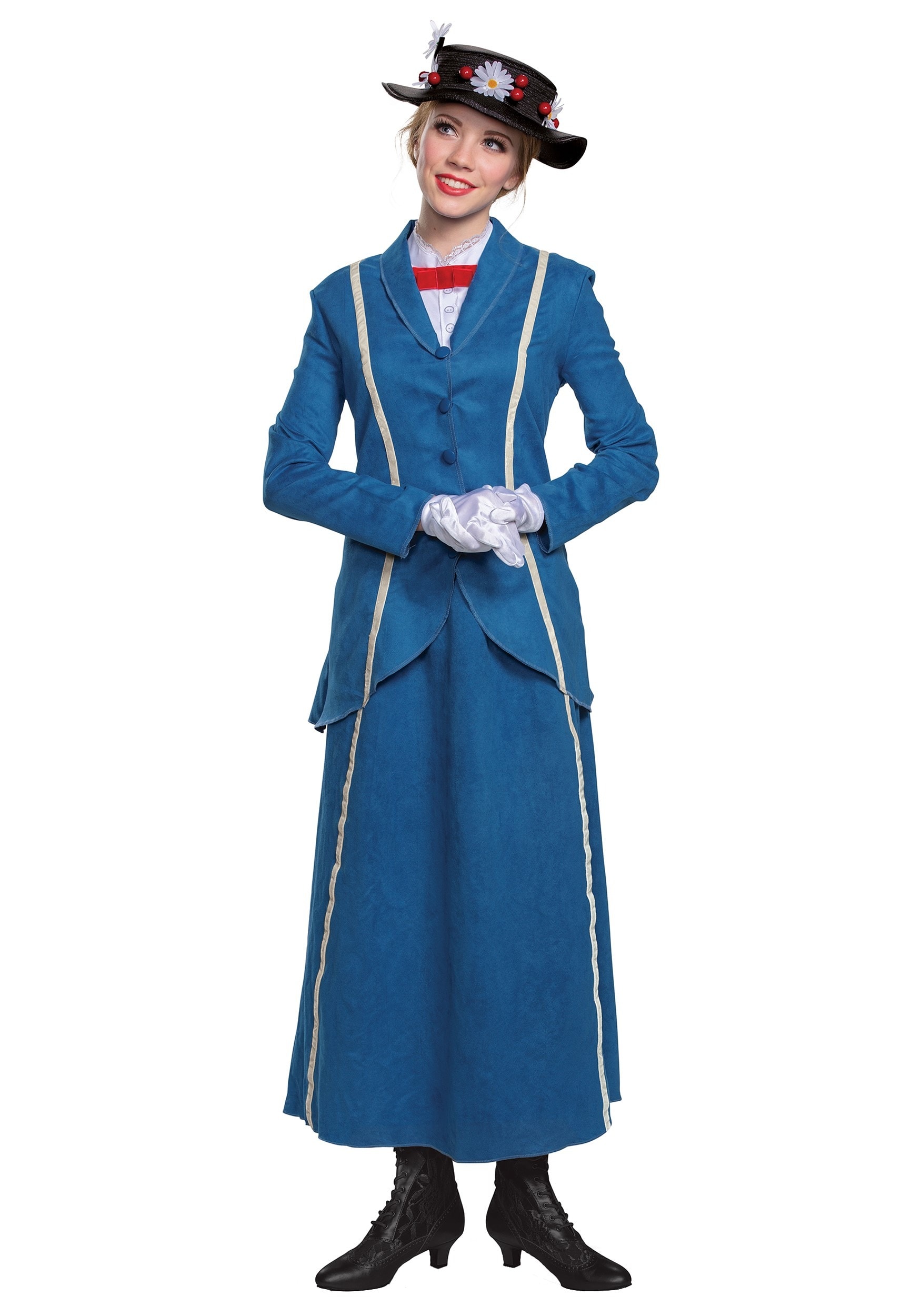 Disguise Limited Mary Poppins Women's Blue Coat Costume X-Large in the ...