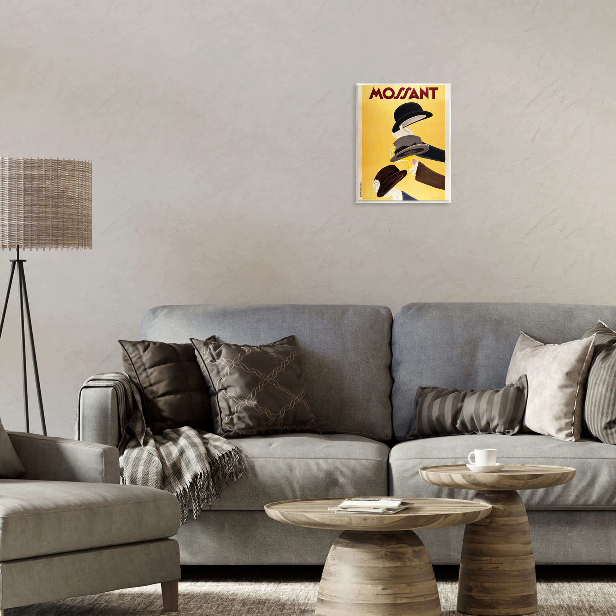 Stupell Industries Vintage Top Hat Advertisement Wall Plaque Art By ...