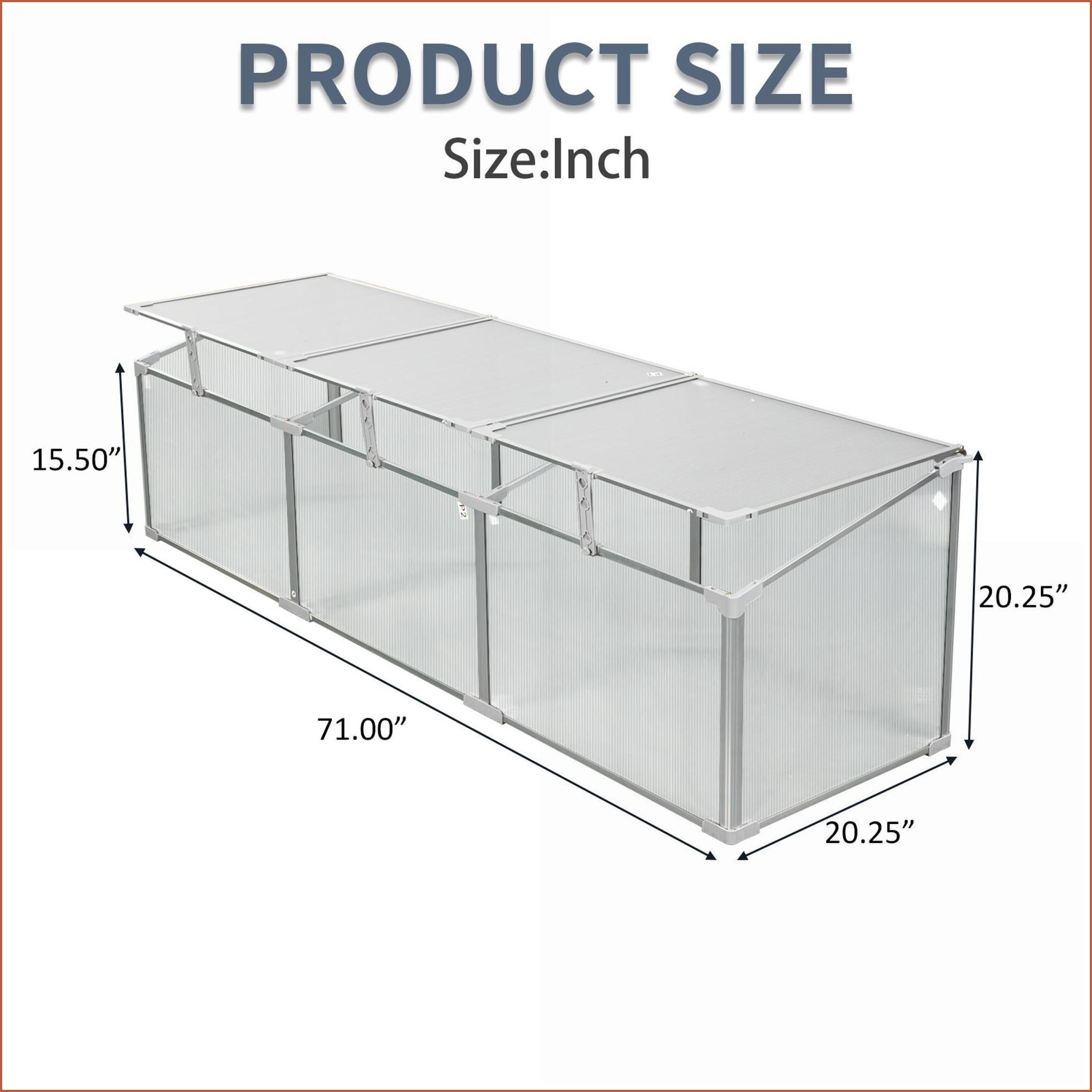 Watnature Greenhouses Invernadero Rustic Brushed Silver Outdoor Winter ...