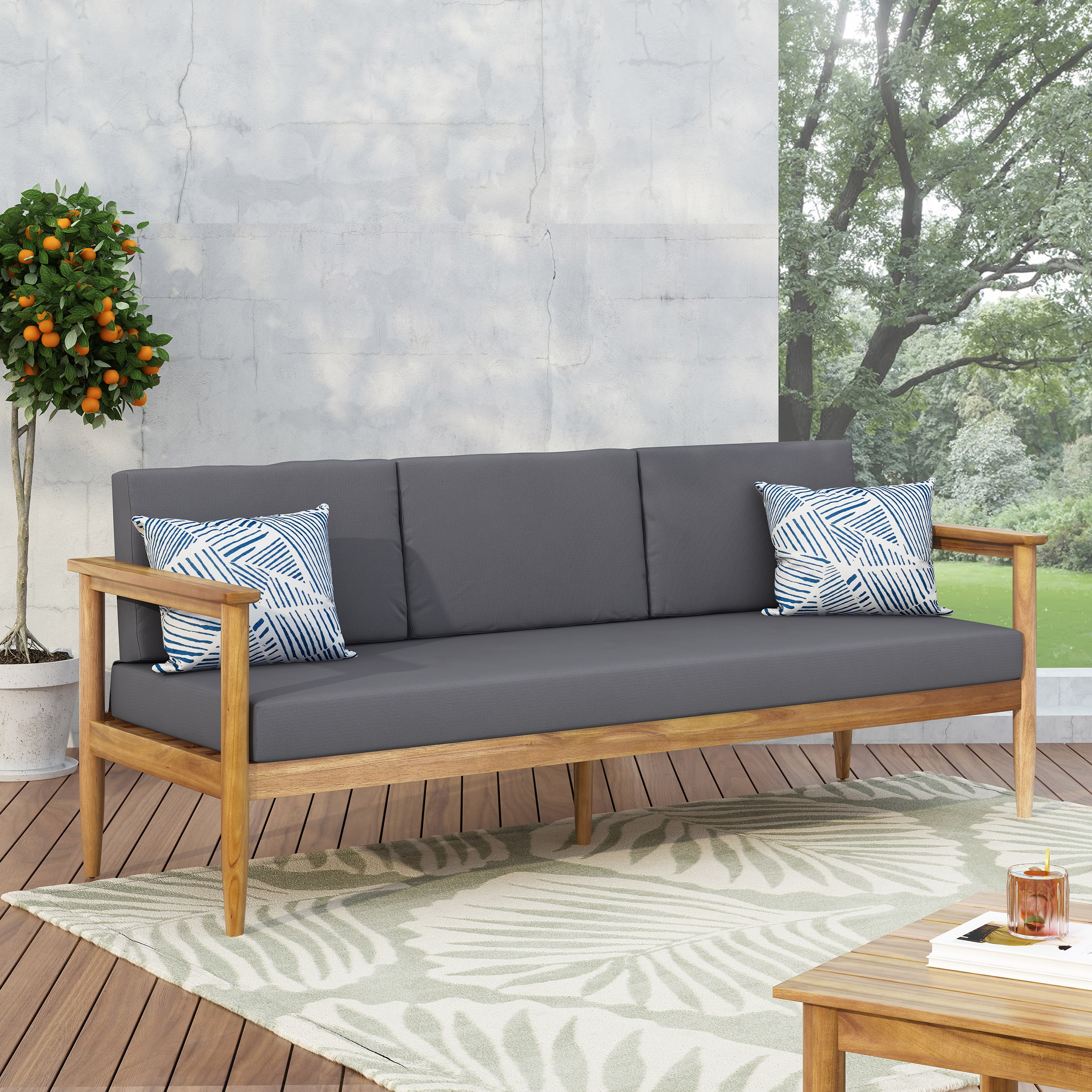 MD67310DGRY Patio Sectionals & Sofas at Lowes.com