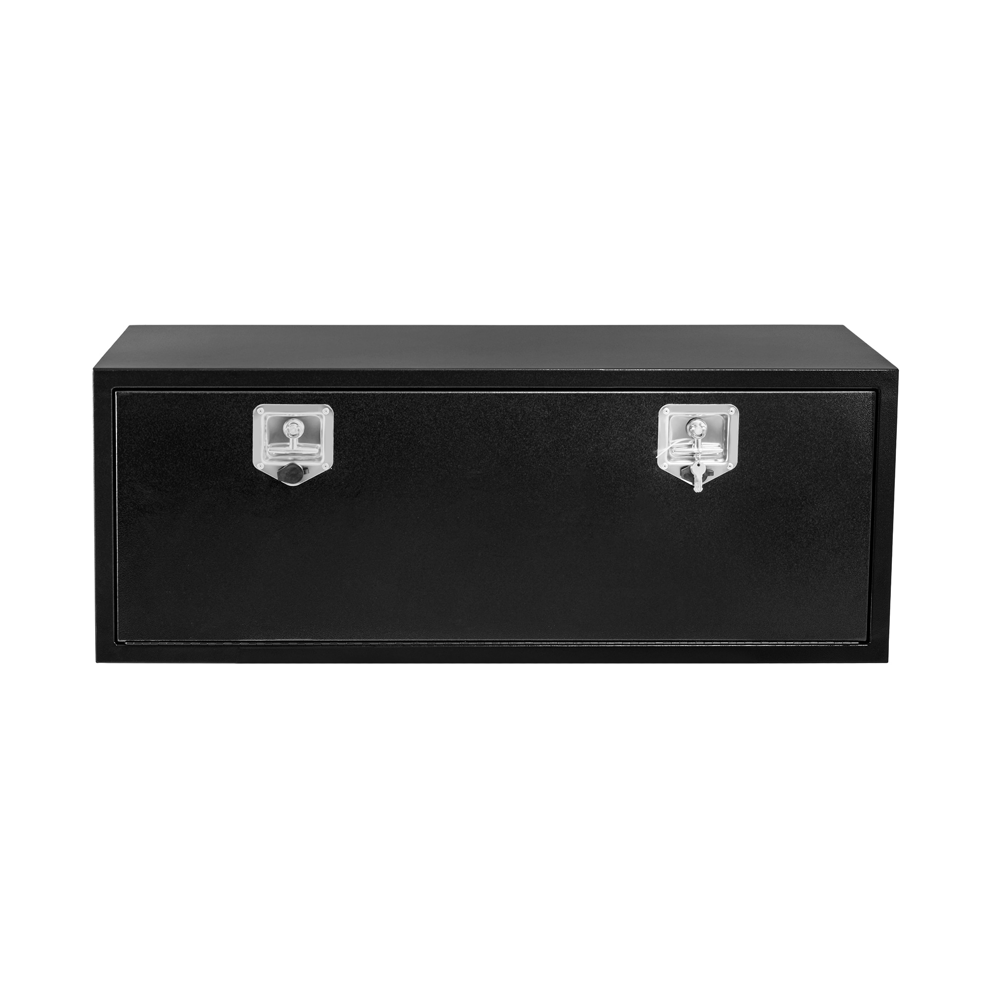 GarveeLife Truck Tool Box Black Steel Truck Storage Tool Box 48 in x 18 ...