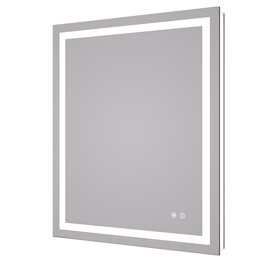 Keonjinn 30-Inches x 36-Inches Polished Frameless Rectangle Dimmable ... Keonjinn 30-Inches x 36-Inches Polished Frameless Rectangle Dimmable ...