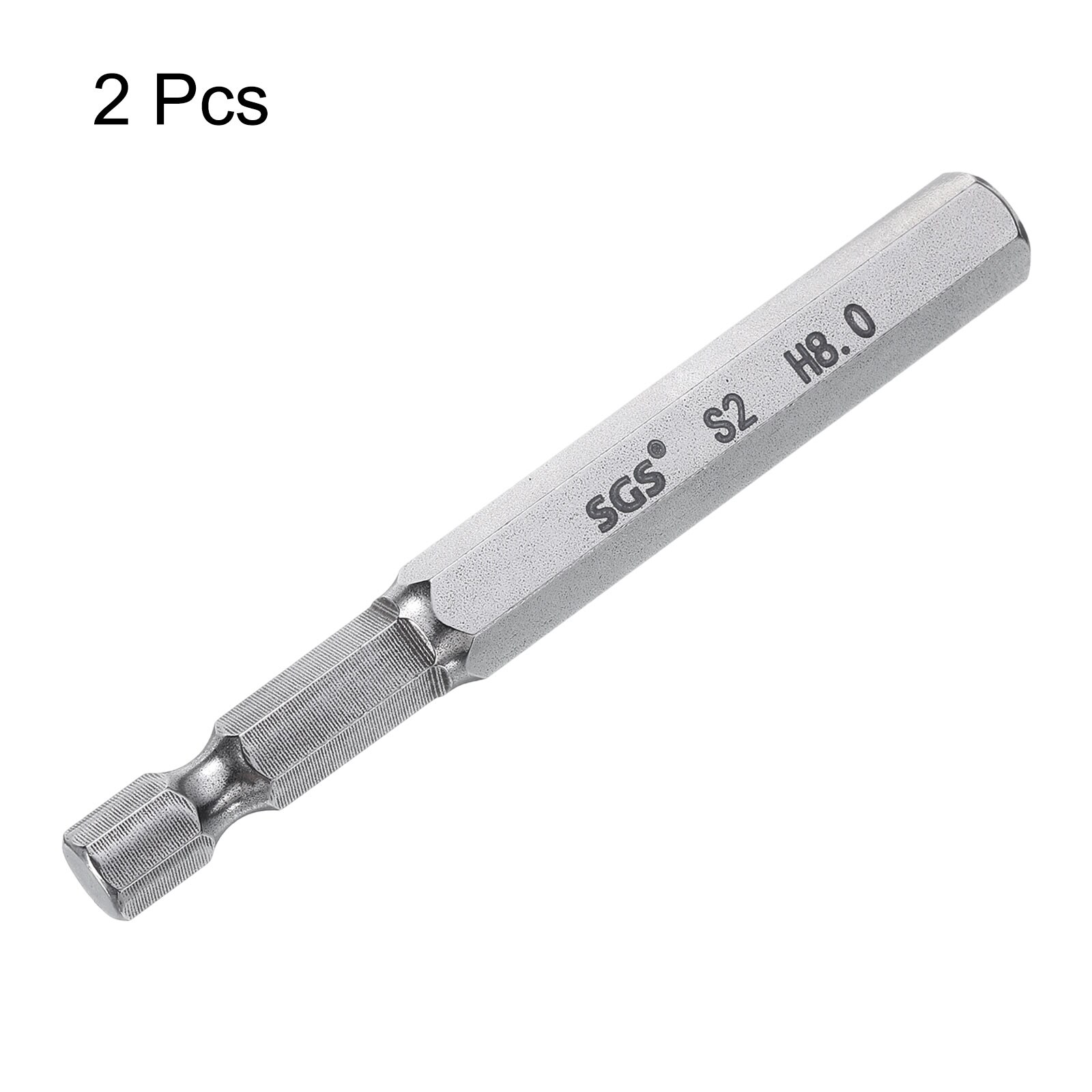 Harfington 2pcs Hex Head Wrench Drill Bit 8mm (H8) Metric 1/4inch Hex ...