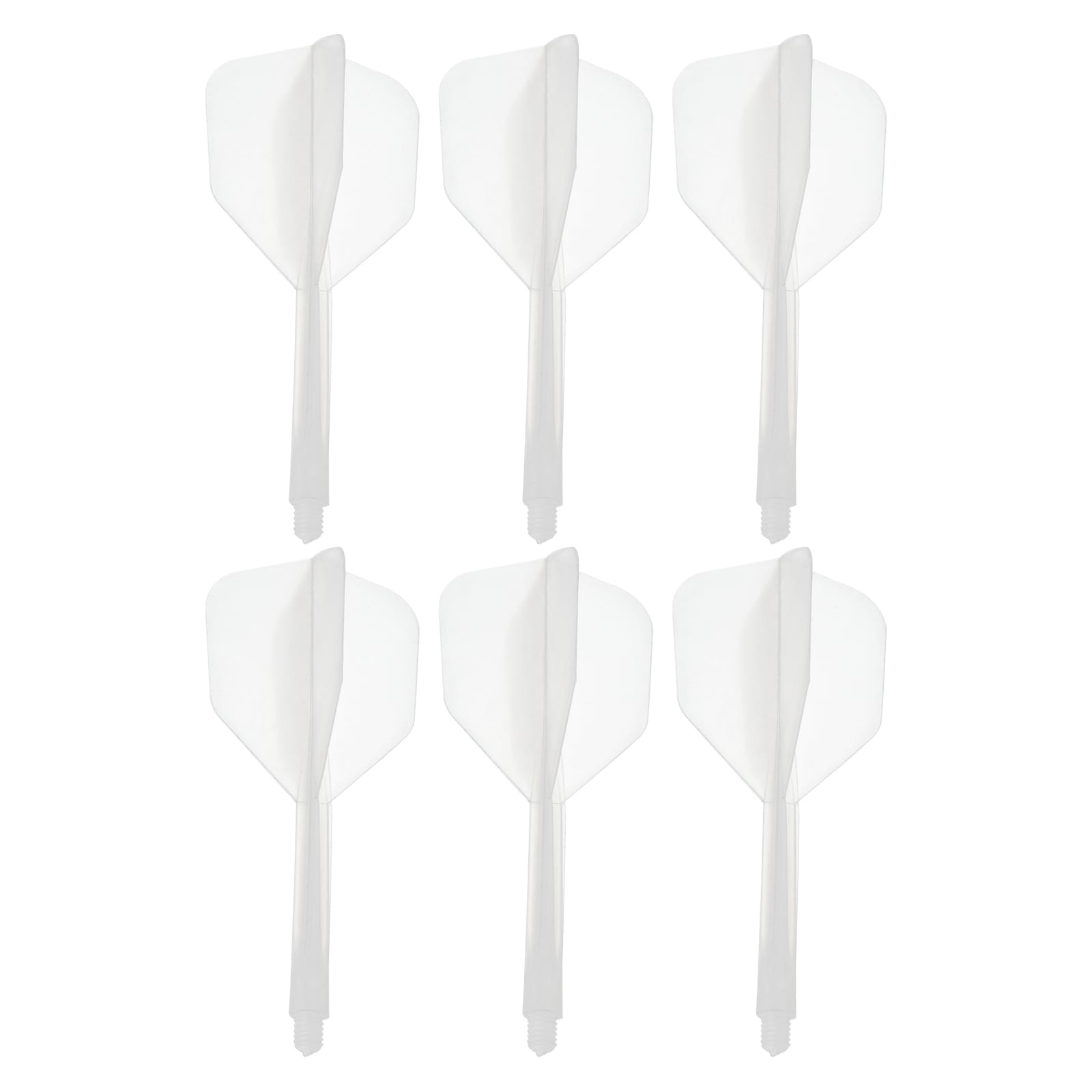 PATIKIL Integrated Dart Shaft and Flights 6pcs Durable Plastic Dart ...
