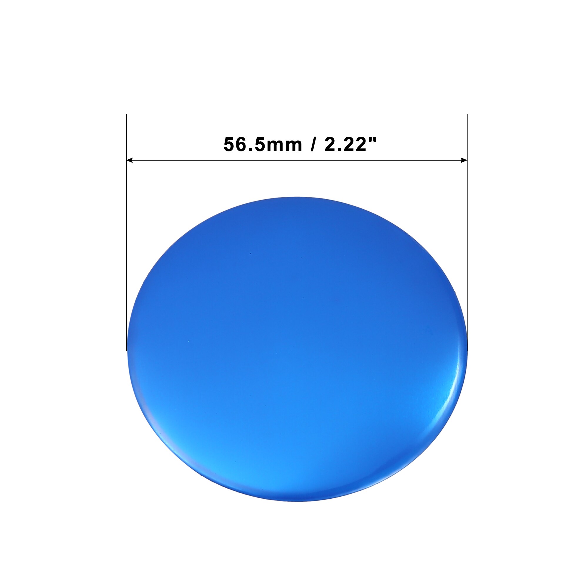 Unique Bargains 56.5mm Car Universal Wheel Center Hub Caps Emblem Badge ...