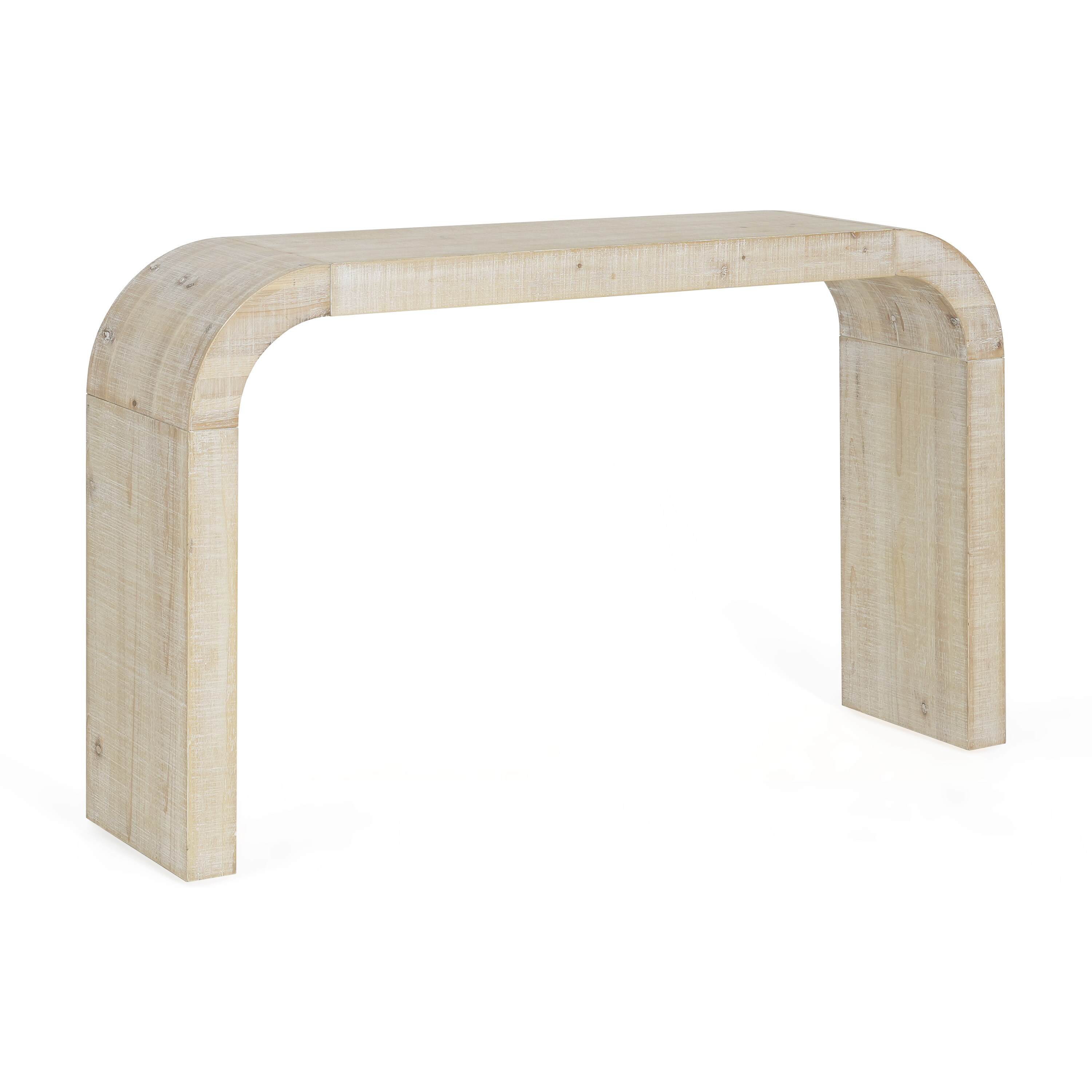 Christopher Knight Home Mirod 52 Inch Wood Console Table with Curved ...