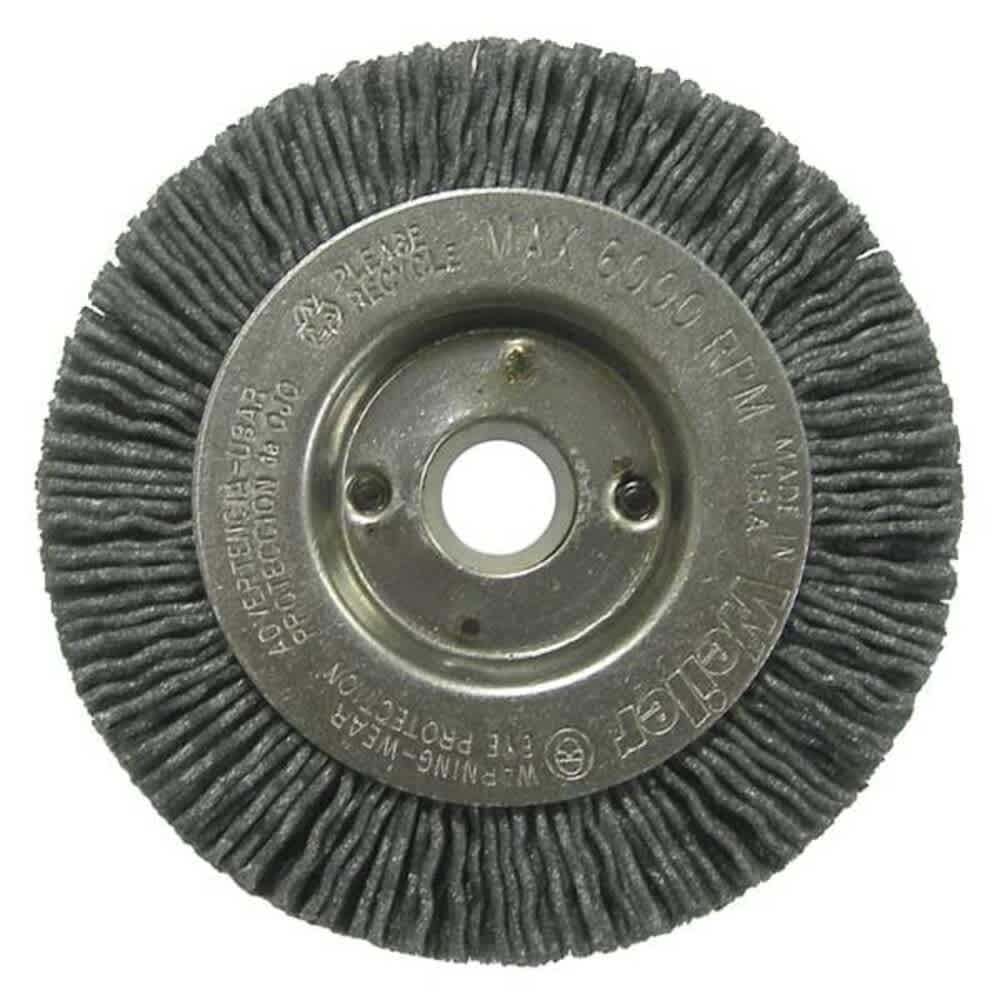 Weiler Wire Wheel Wire Brush Arbor 3 3/8 W 97551 in the Abrasive Wheels ...
