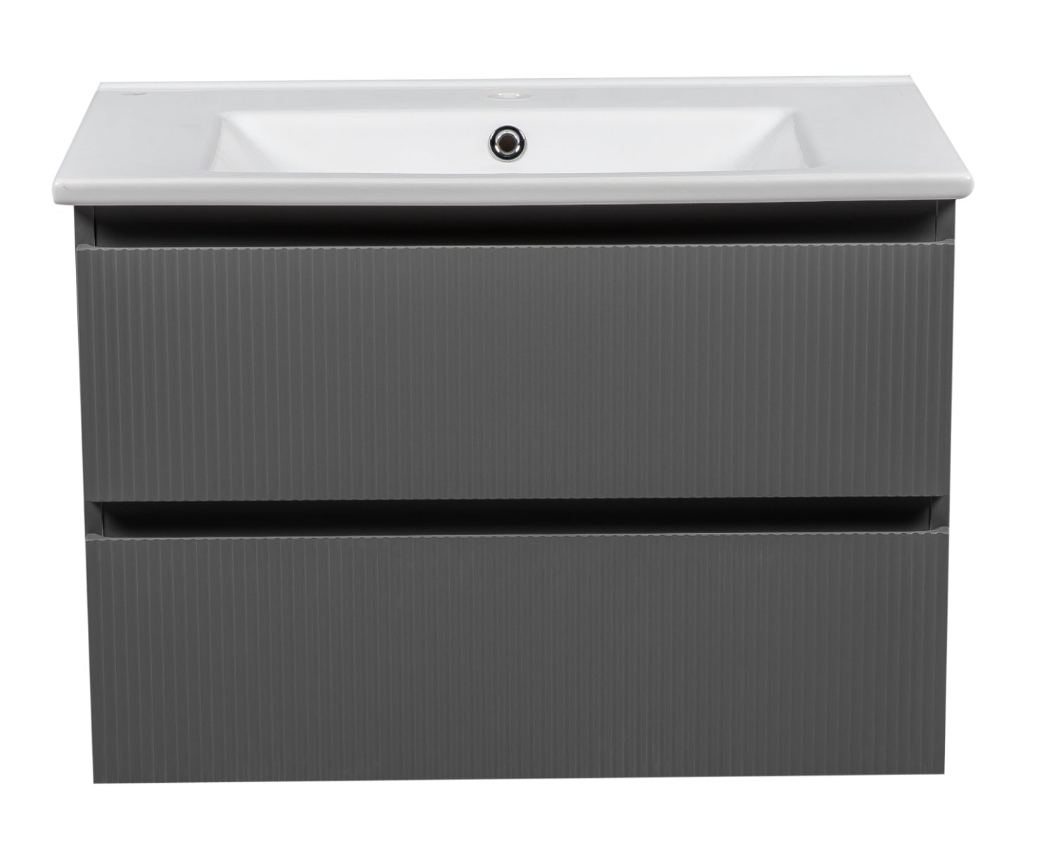 Bath Oasis Modern Wall-Mounted Bathroom Vanity with Washbasin - Edison ...