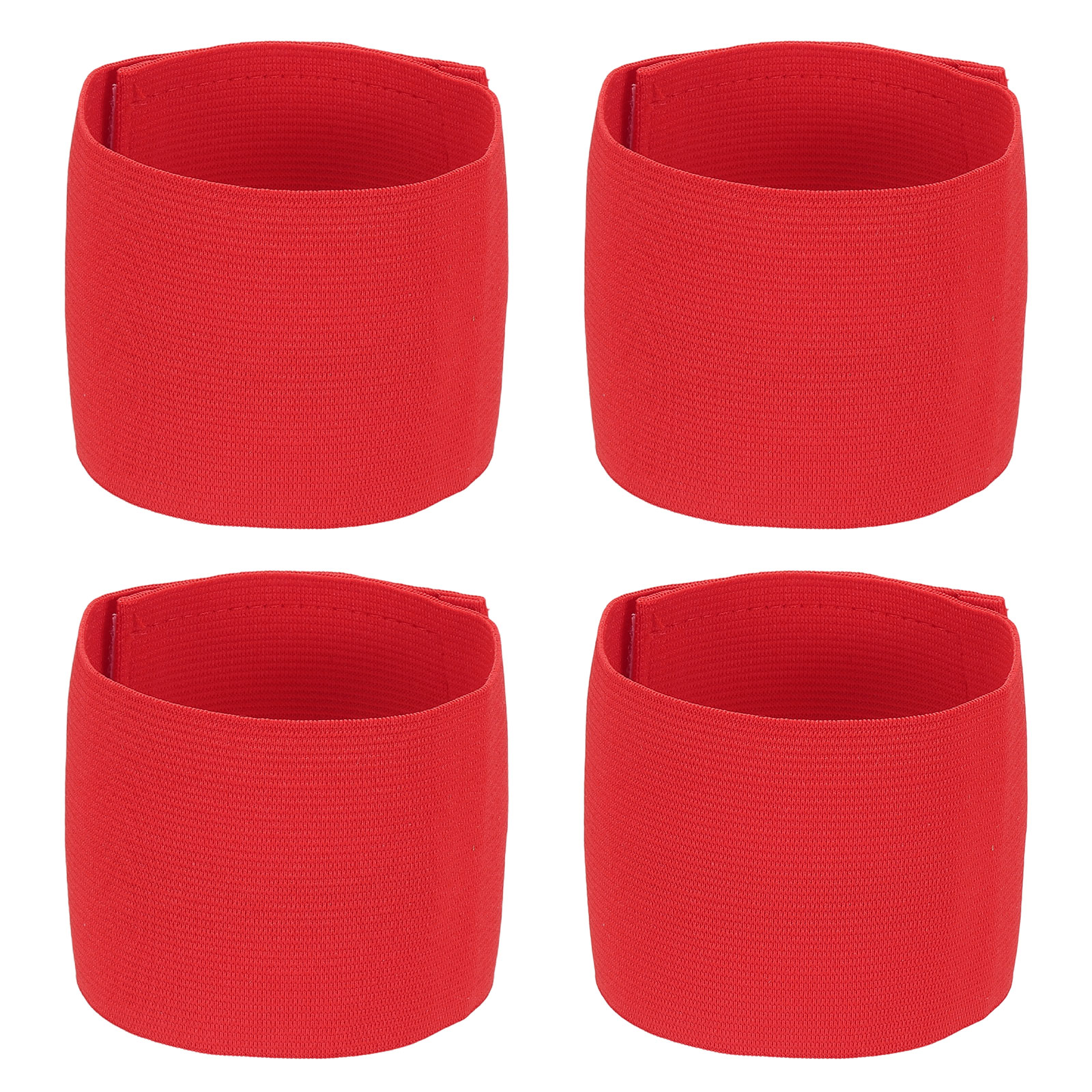 Unique Bargains 4pcs Soccer Captain Armband Elastic Wrist Arm Bands ...