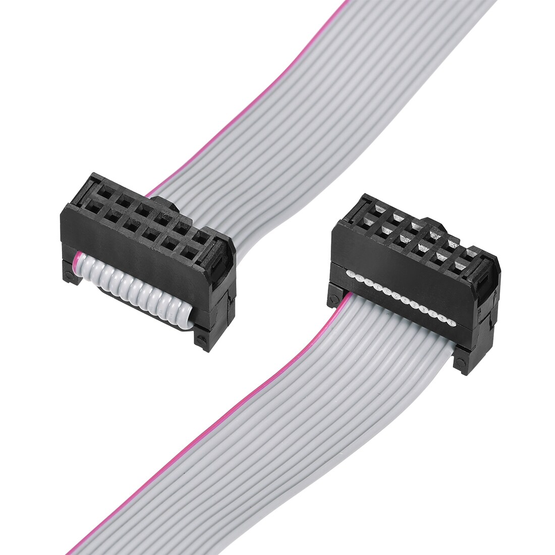 Unique Bargains IDC Wire Flat Ribbon Cable FC/FC Connector A-type 12 ...