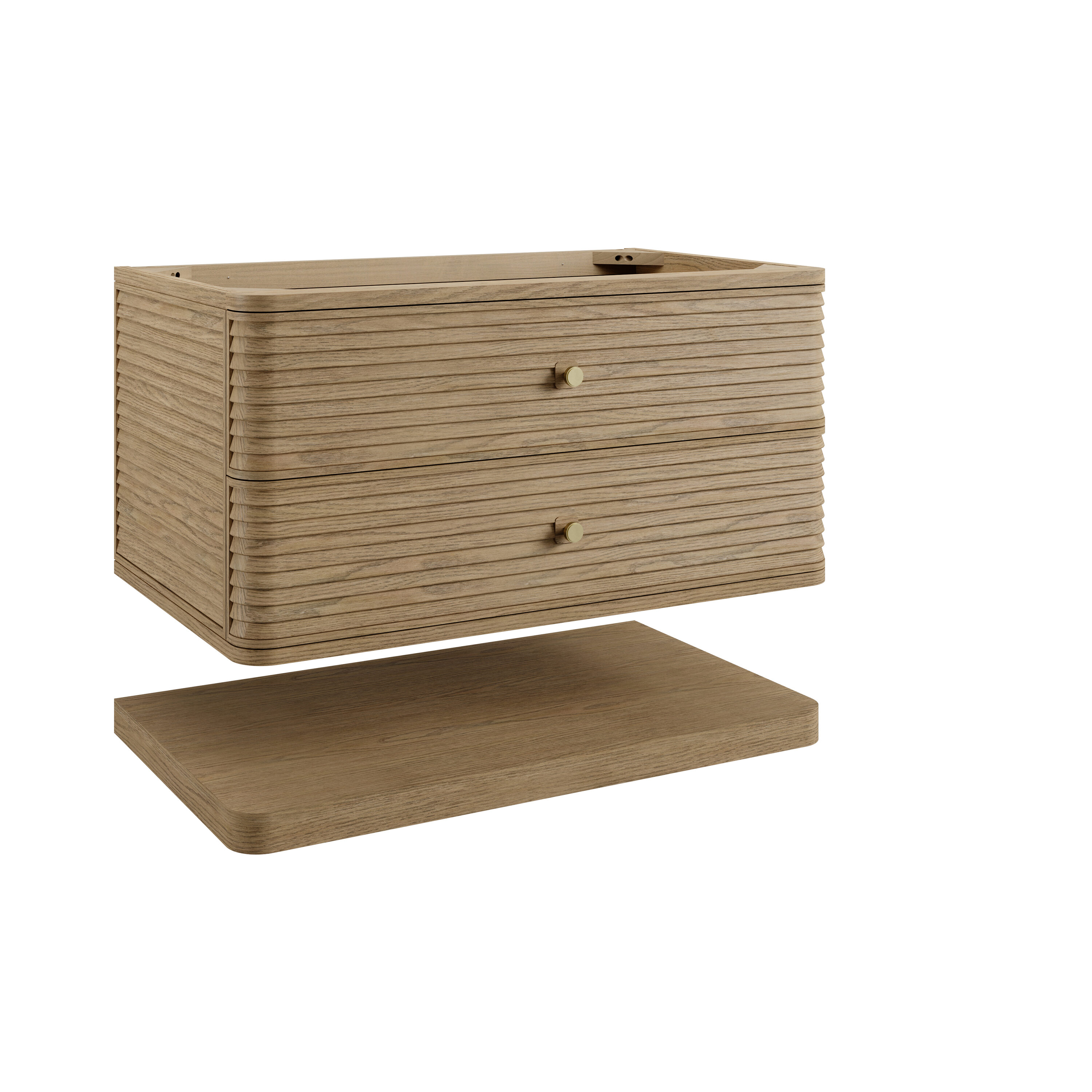 James Martin Vanities Allamari 36-in Dune Mist Bathroom Vanity Base ...