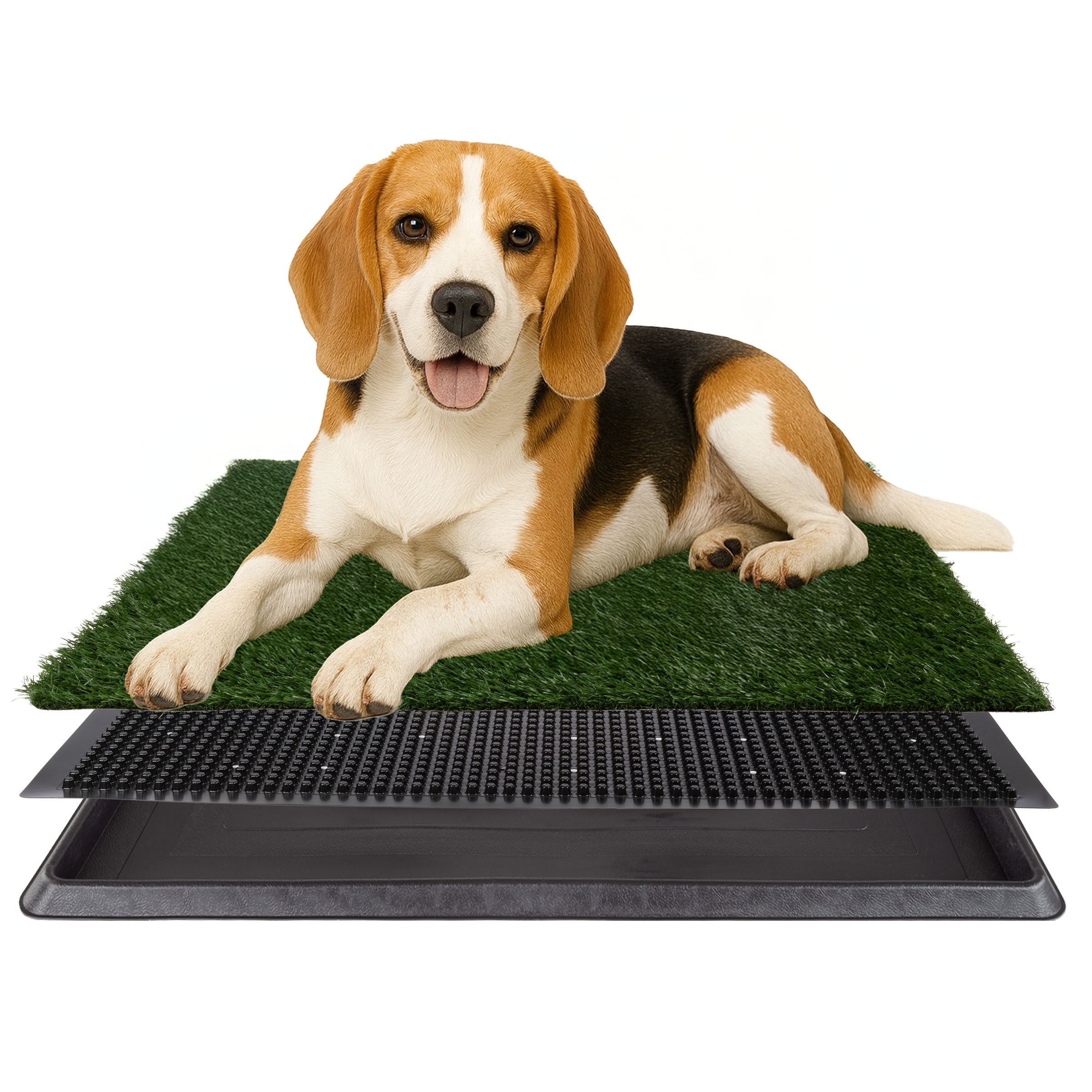 PETMAKER 20x25 Reusable 3-Layer Artificial Grass Puppy Pee Pad with ...