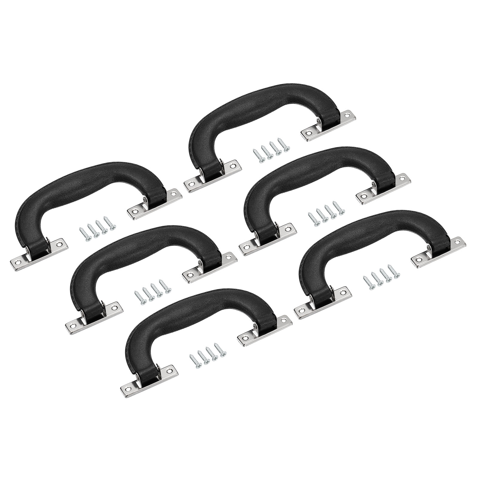 Unique Bargains Luggage Handles 6Pcs 151mm/5.94inch Plastic Pull Handle ...