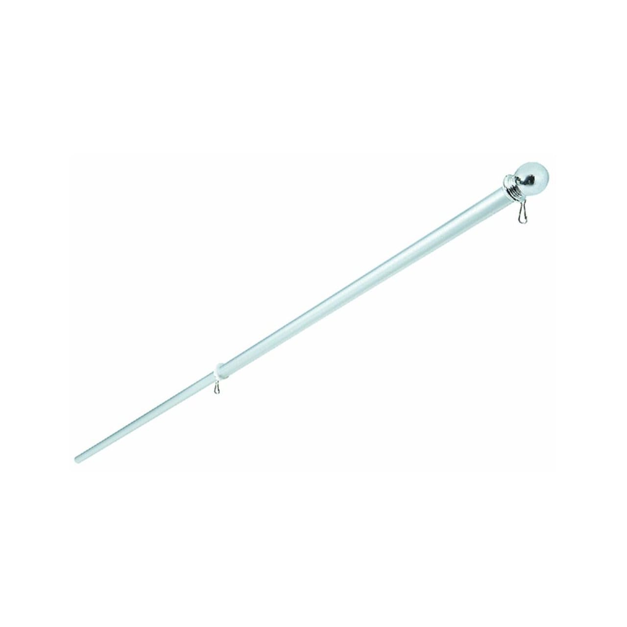 Valley Forge Flag Valley Forge 72-Ich Brushed Alumium Flag Pole for ...