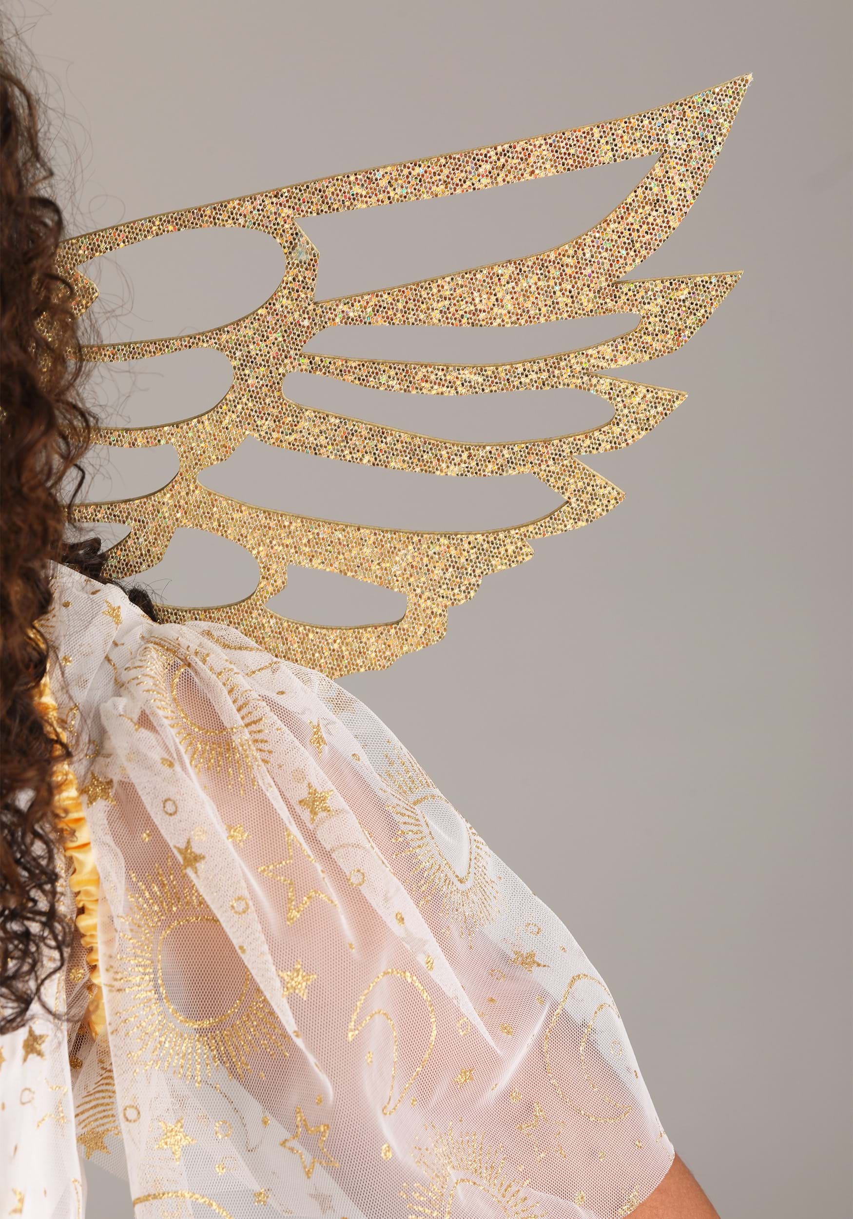 HalloweenCostumes.com FUN Costumes Gold Starburst Angel Women's Costume ...