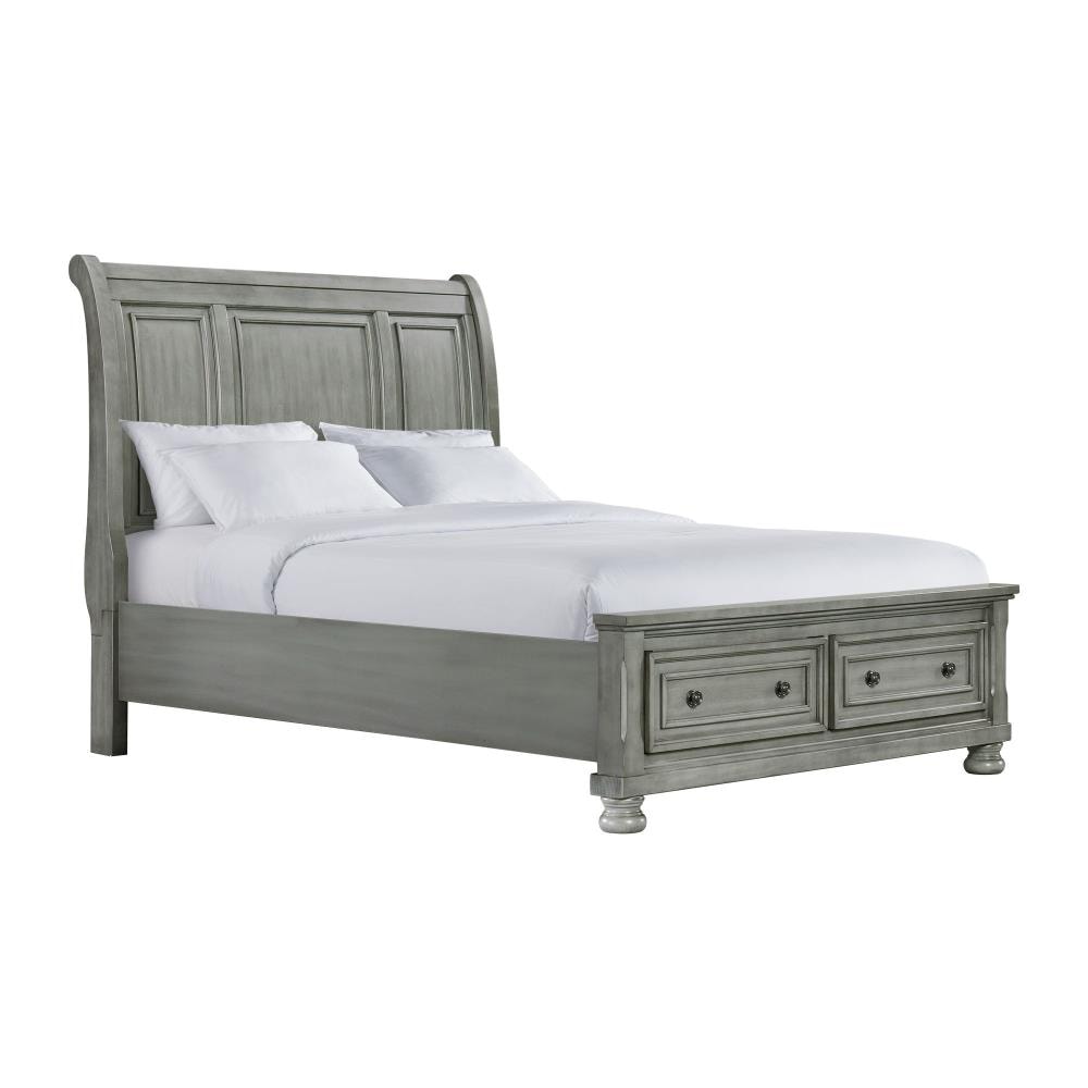 Picket House Furnishings Kingsley Grey King Bedroom Set in the Bedroom Sets department at Lowes