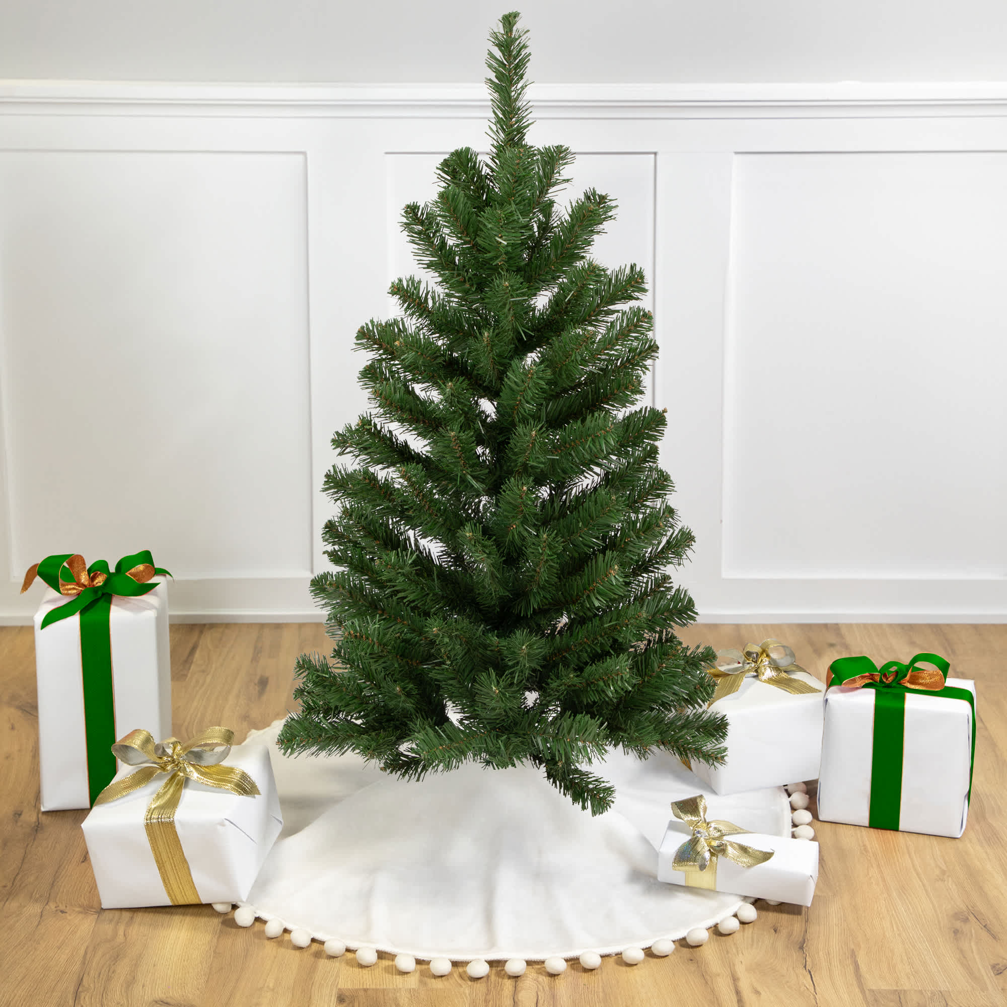 Northlight Blackwater Fir Medium Artificial Christmas Tree - 3 feet ...